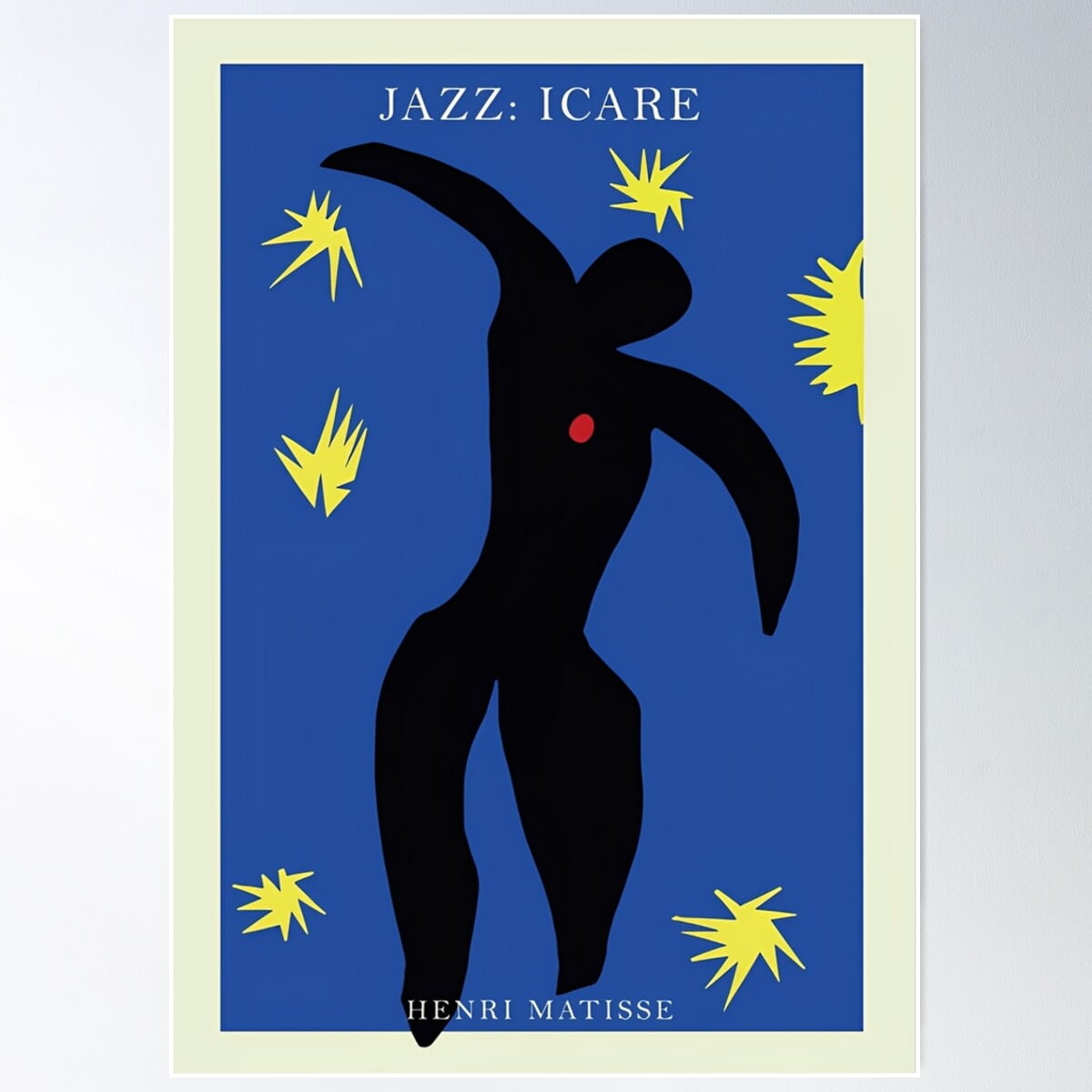 Henri Matisse Jazz Icare Poster Wall Art, Modern Wall Decor For Living ...