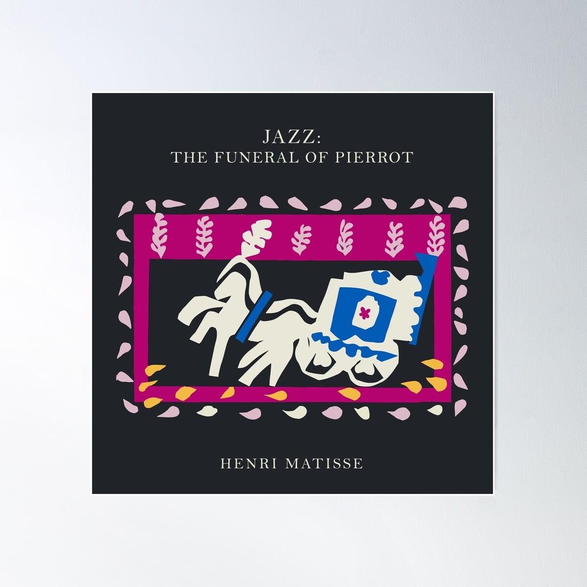 Henri Matisse - Jazz Series: The Funeral Of Pierrot #62 Poster Wall Art ...