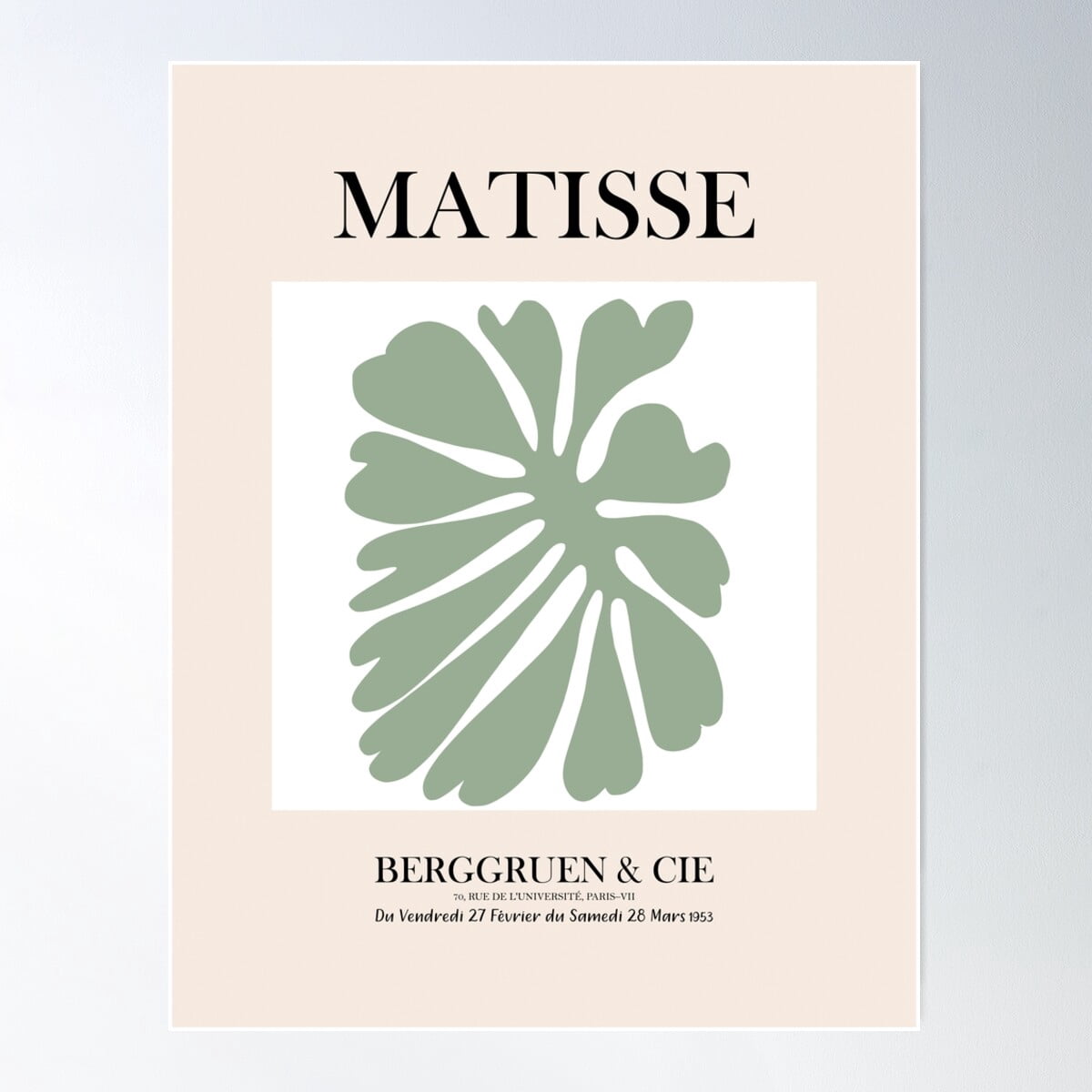 Henri Matisse Leaves Iv Poster Wall Art, Modern Wall Decor For Living ...