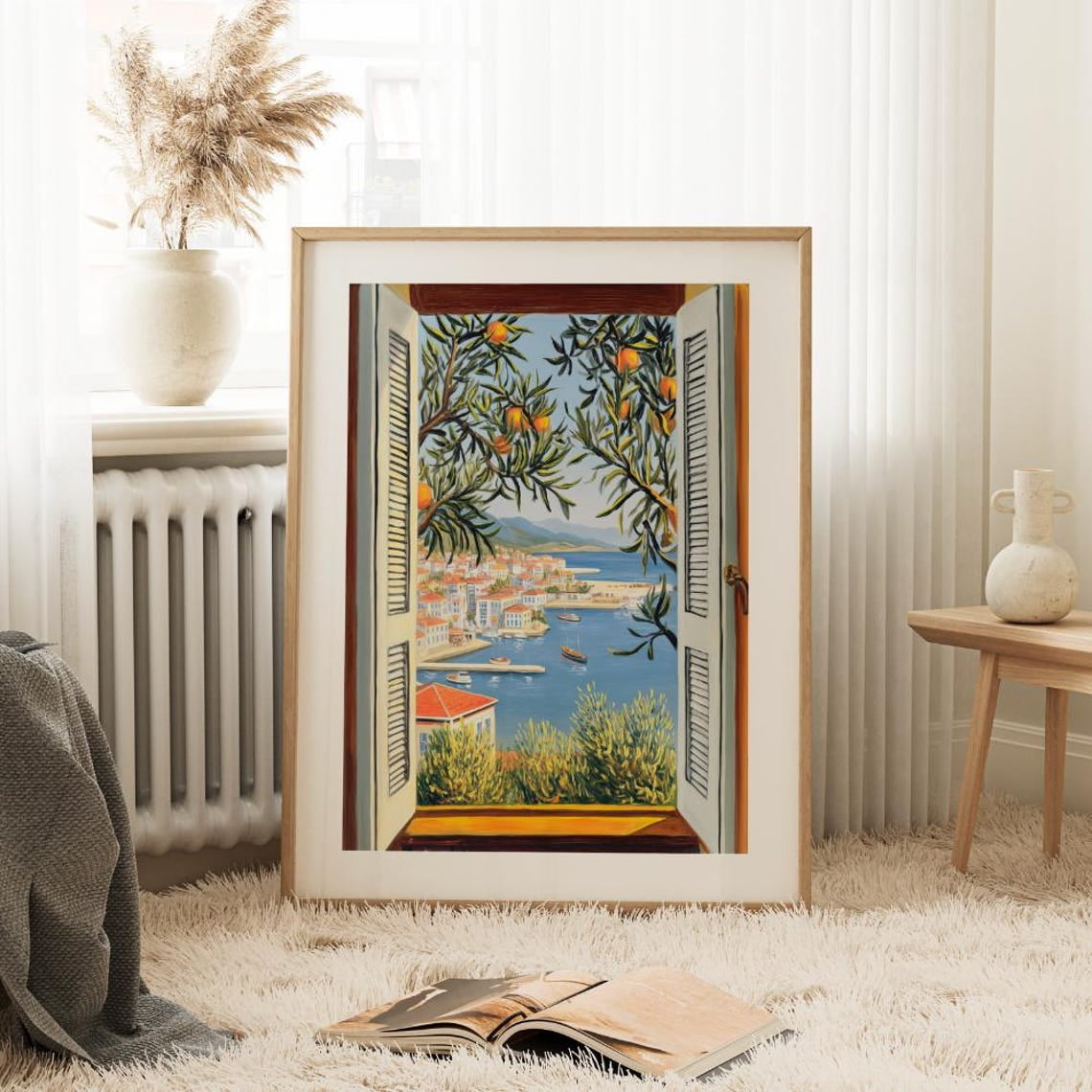 Henri Matisse Open Window Art, Colorful Abstract Fauvism Impressionist ...