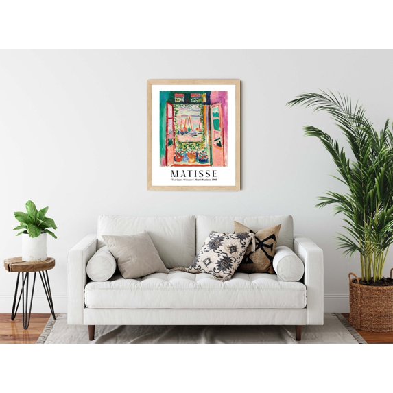 Henri Matisse 'Open Window' Art Print: Gallery Quality #1394, Unframed ...