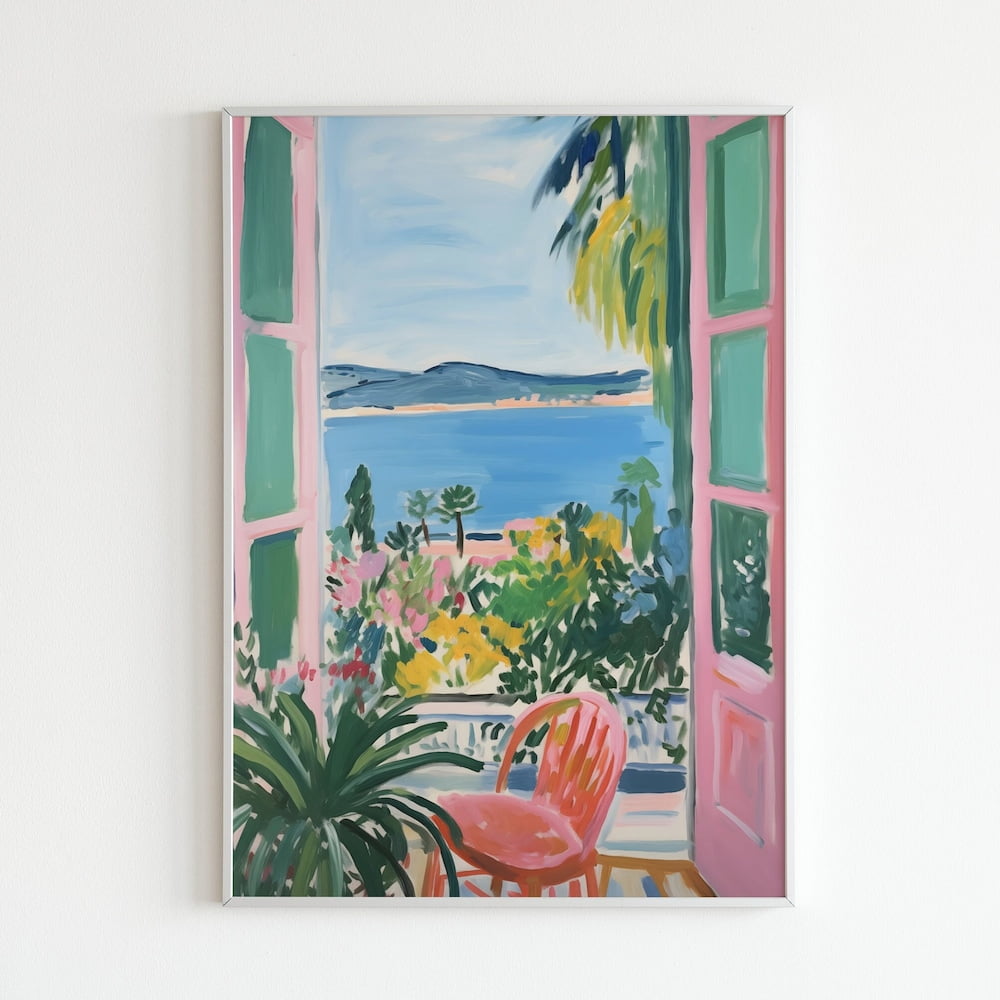 Henri Matisse Open Window Poster, Fauvism Art Print, Colorful Modern ...