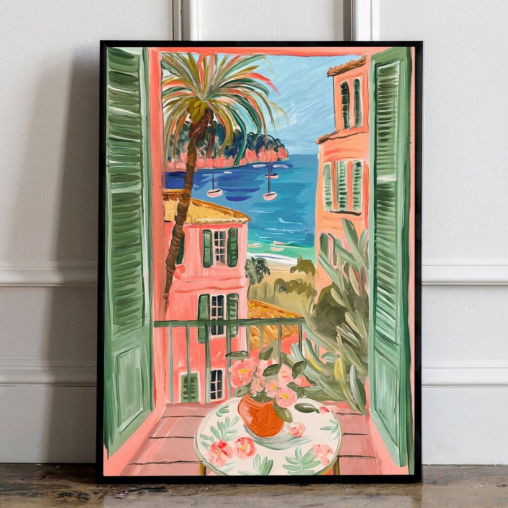 Henri Matisse Open Window Poster, Henri Matisse Wall Art Decor ...