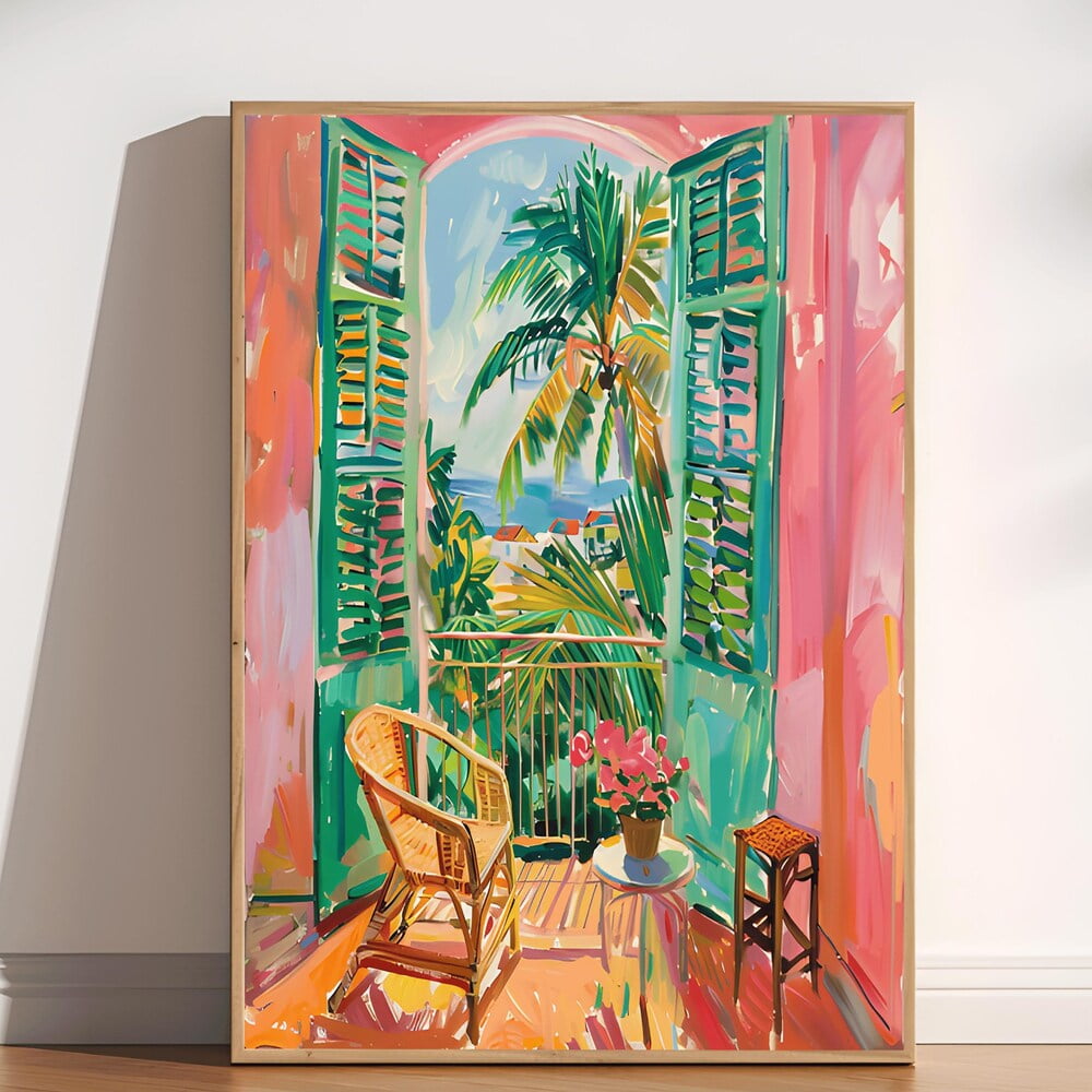 Henri Matisse Open Window Poster, Modern Art Poster, Open Window Poster ...