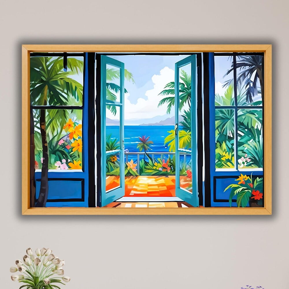 Henri Matisse The Open Window View Painting Poster/Poster Wall Art ...
