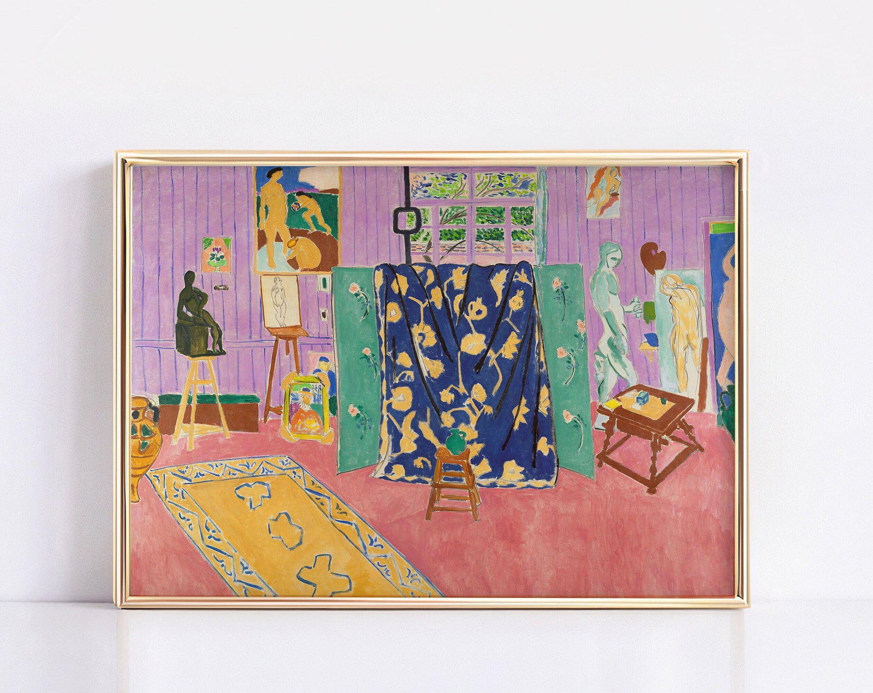 Henri Matisse Pink Studio 1911 Poster, Henri Matisse poster, Exhibition ...