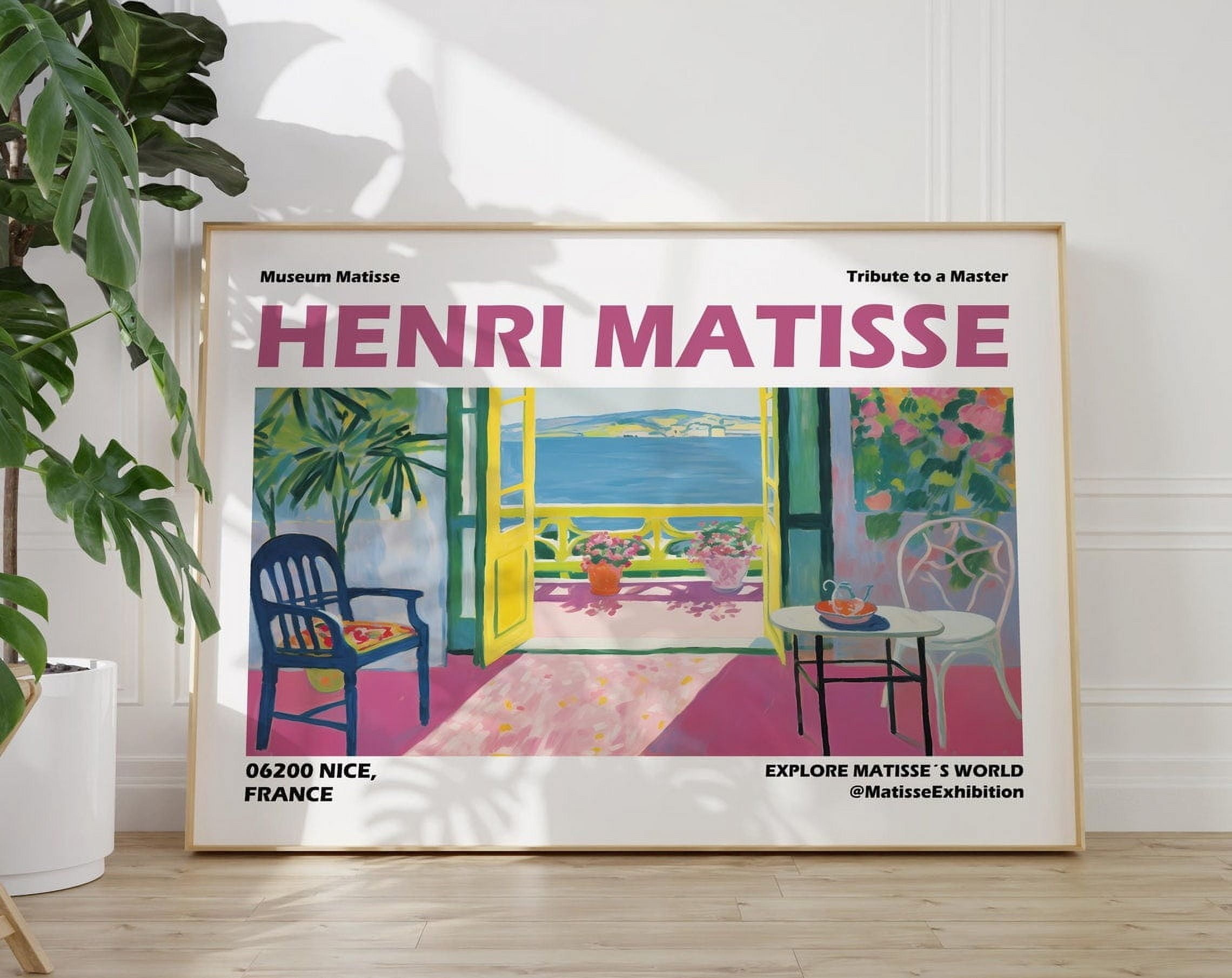 Henri Matisse Poster - Aesthetic Wall Art As Colorful Matisse Print ...