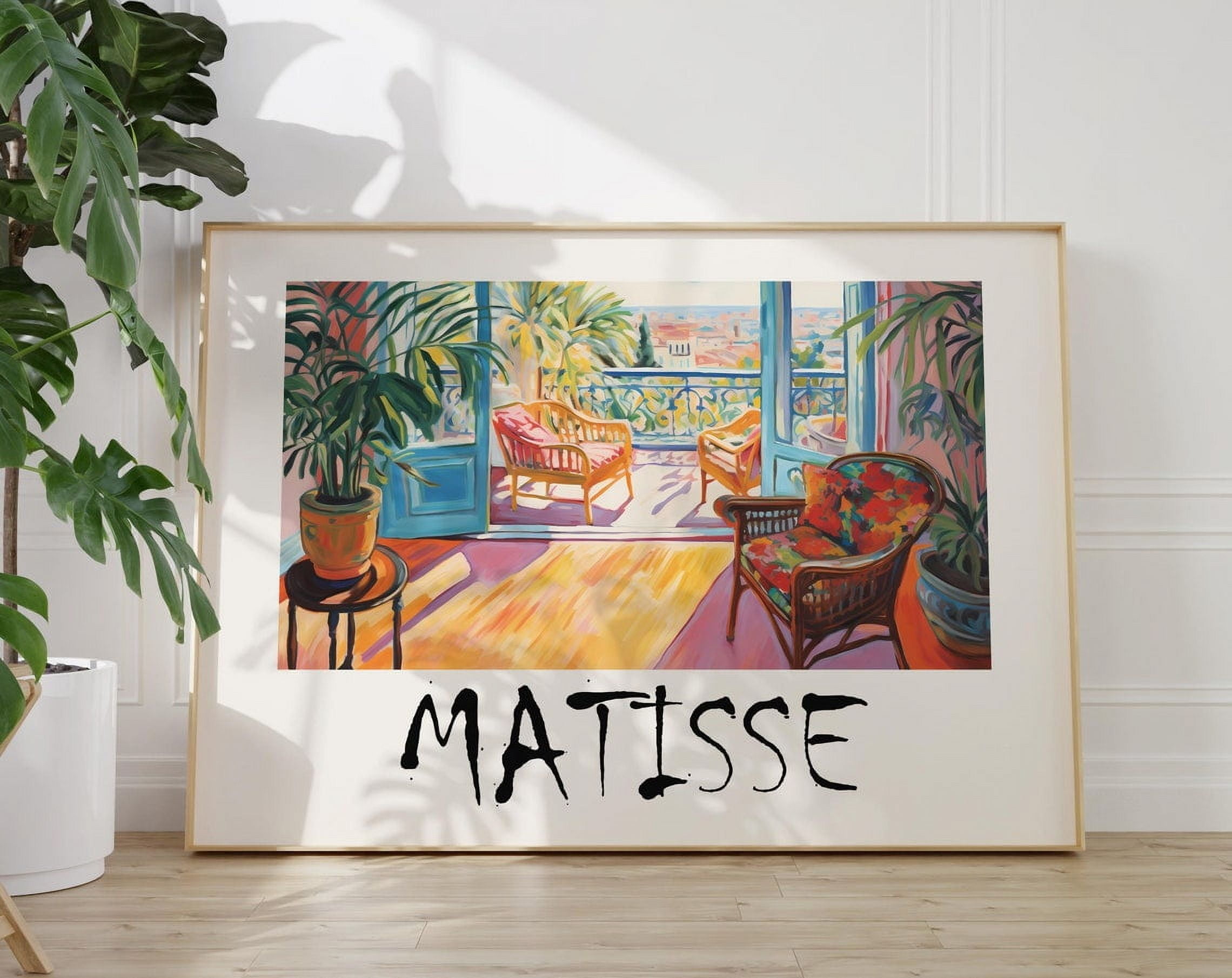Henri Matisse Poster - Aesthetic Wall Art As Colorful Matisse Print ...
