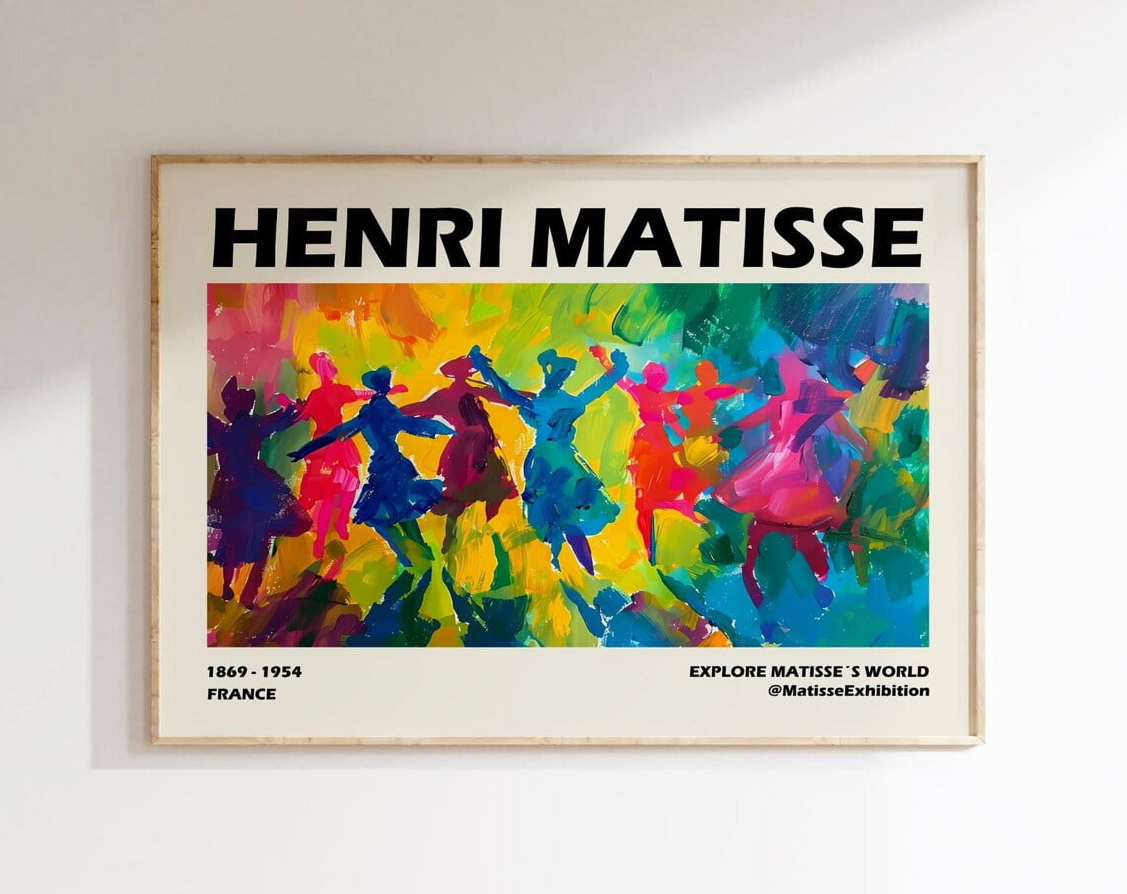 Henri Matisse Poster - Aesthetic Wall Art As Colorful Matisse Print ...