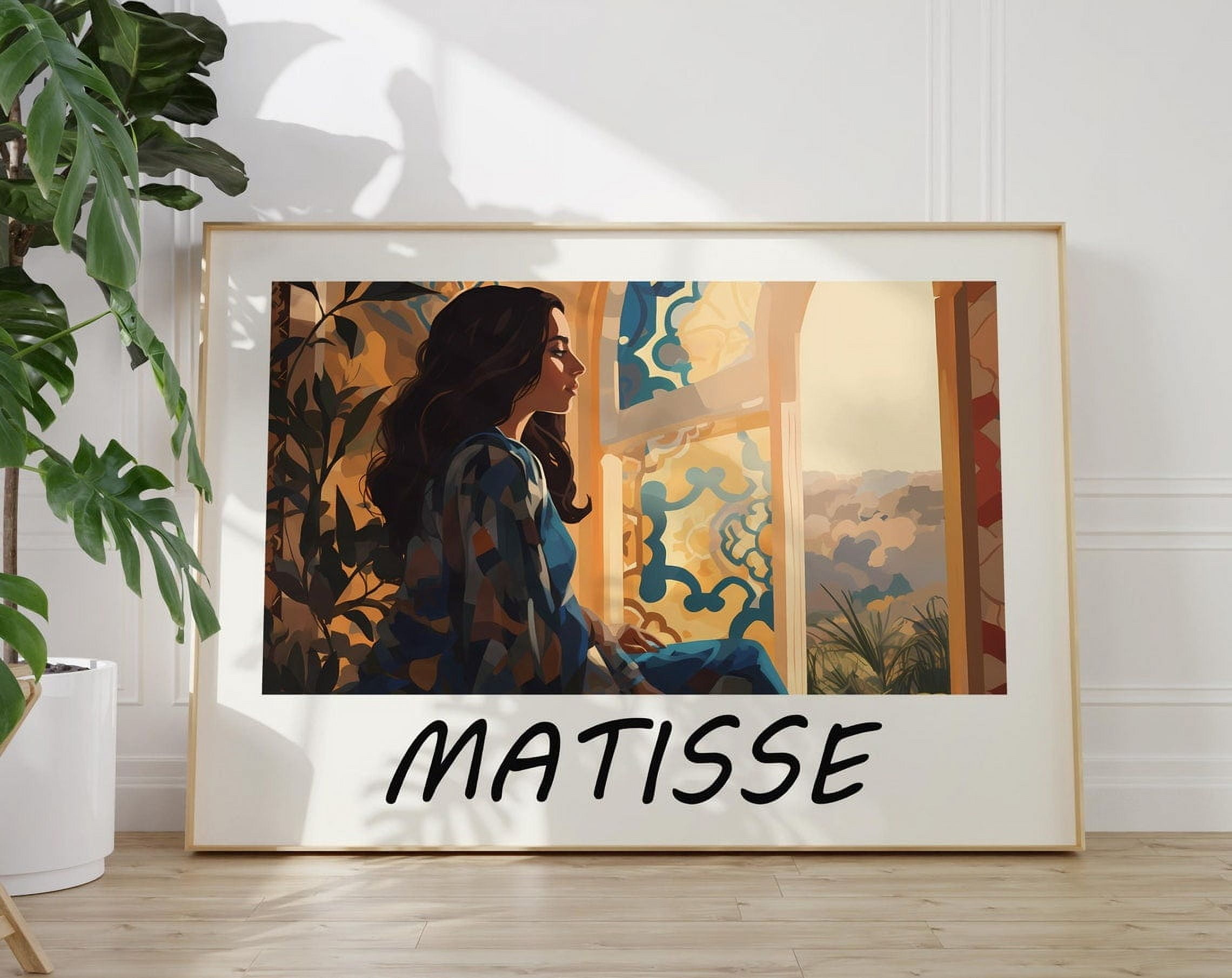 Henri Matisse Poster - Aesthetic Wall Art As Colorful Matisse Print ...