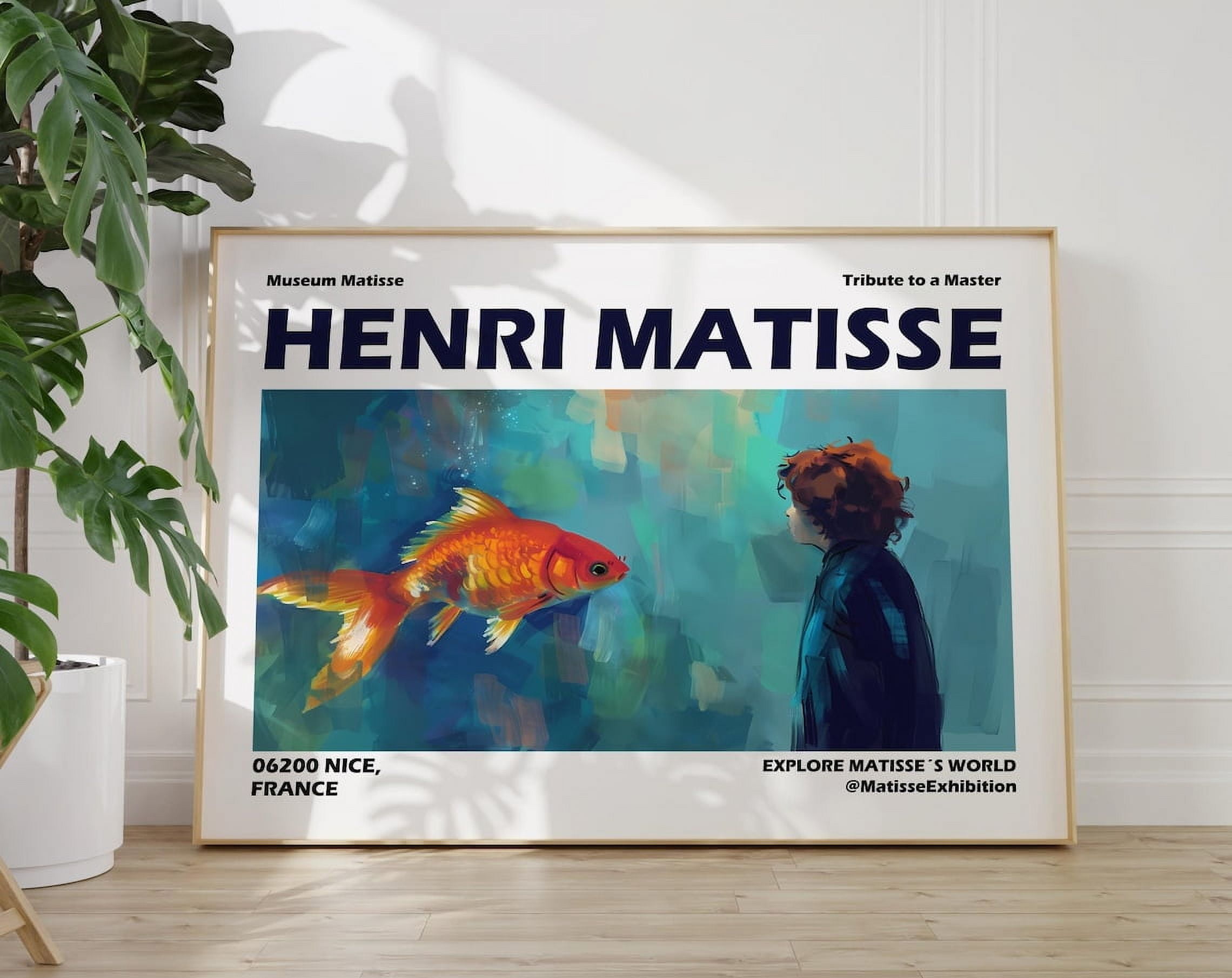 Henri Matisse Poster - Aesthetic Wall Art As Colorful Matisse Print ...