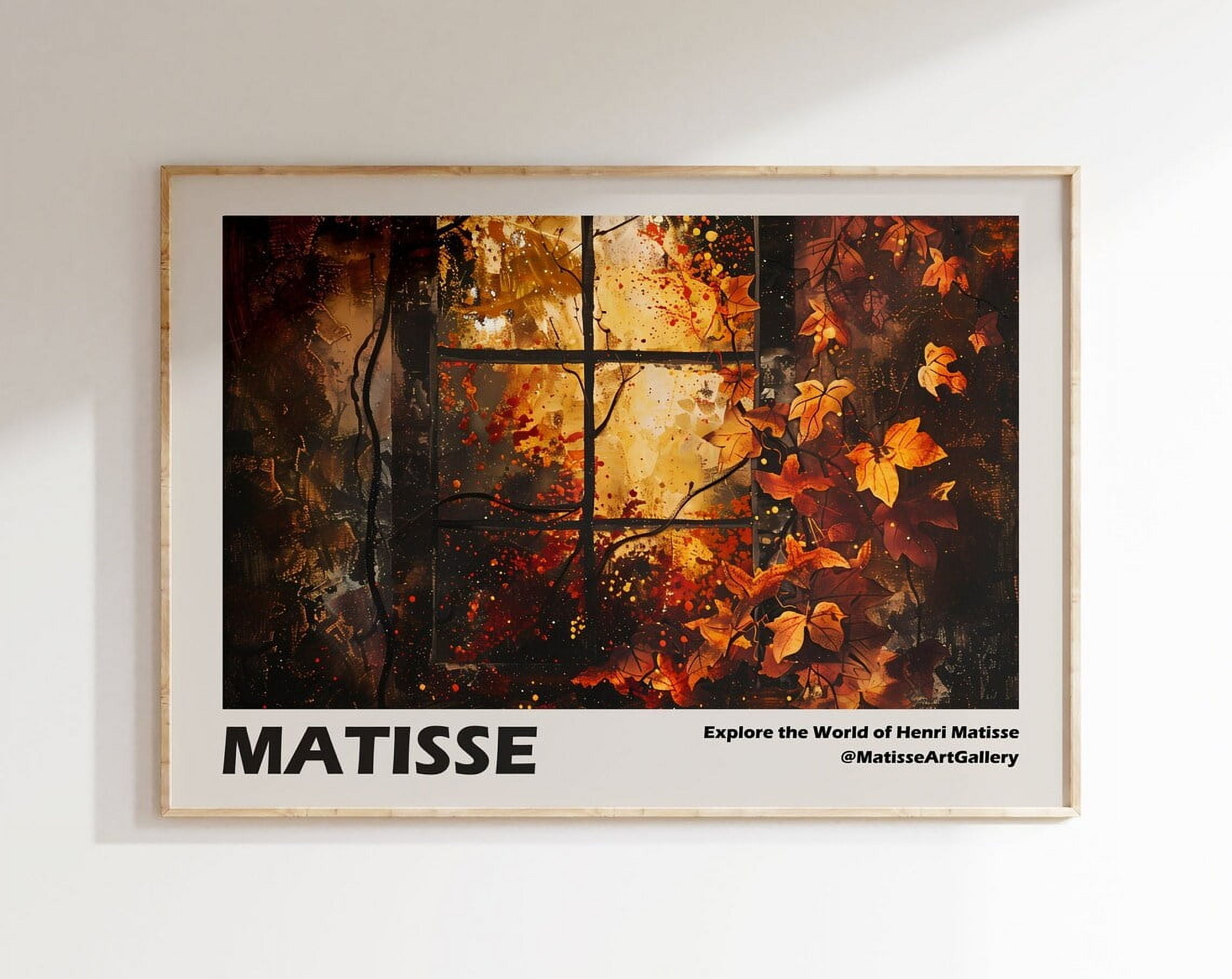 Henri Matisse Poster - Autumn - Colorful Wall Art As Elegant Matisse ...