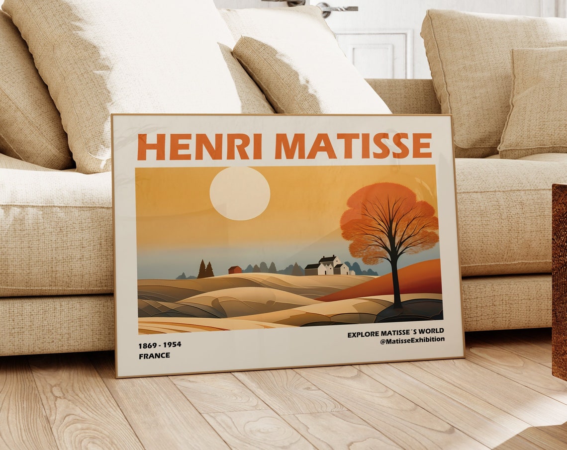 Henri Matisse Poster - Autumn - Colorful Wall Art As Elegant Matisse ...