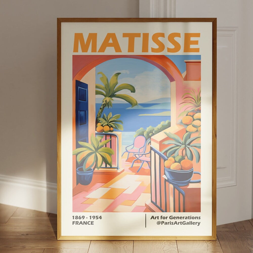 Henri Matisse Poster - Colorful Wall Art As Henri Matisse Print, Modern ...