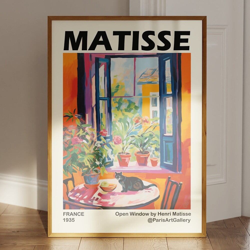 Henri Matisse Poster - Colorful Wall Art As Henri Matisse Print, Modern ...
