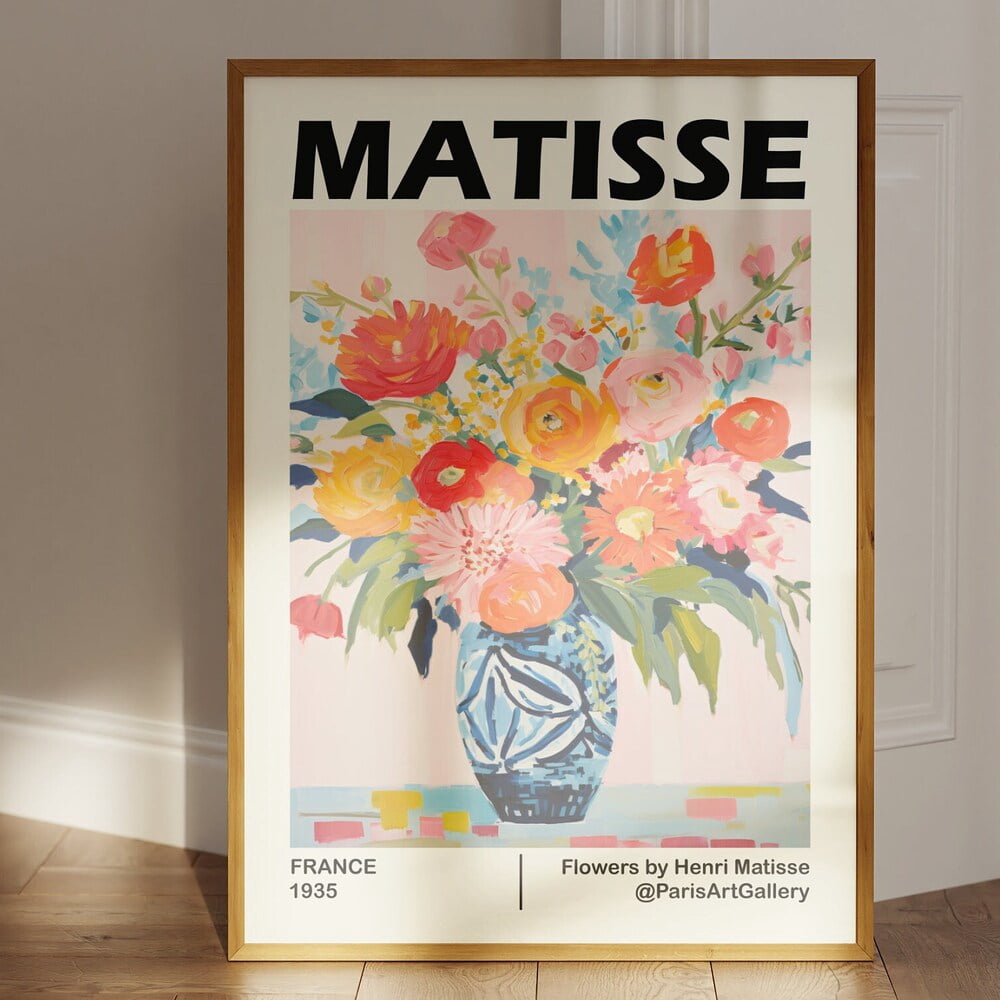 Henri Matisse Poster - Colorful Wall Art As Henri Matisse Print, Modern ...