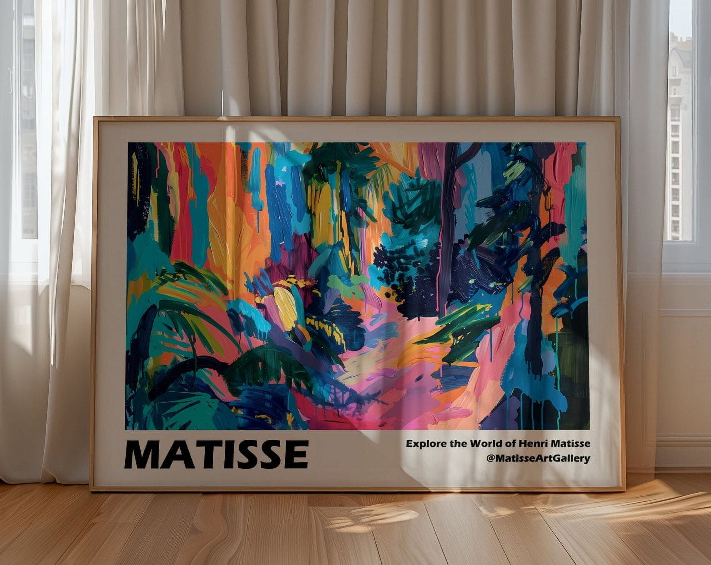 Henri Matisse Poster - Forest - Colorful Wall Art As Elegant Matisse ...