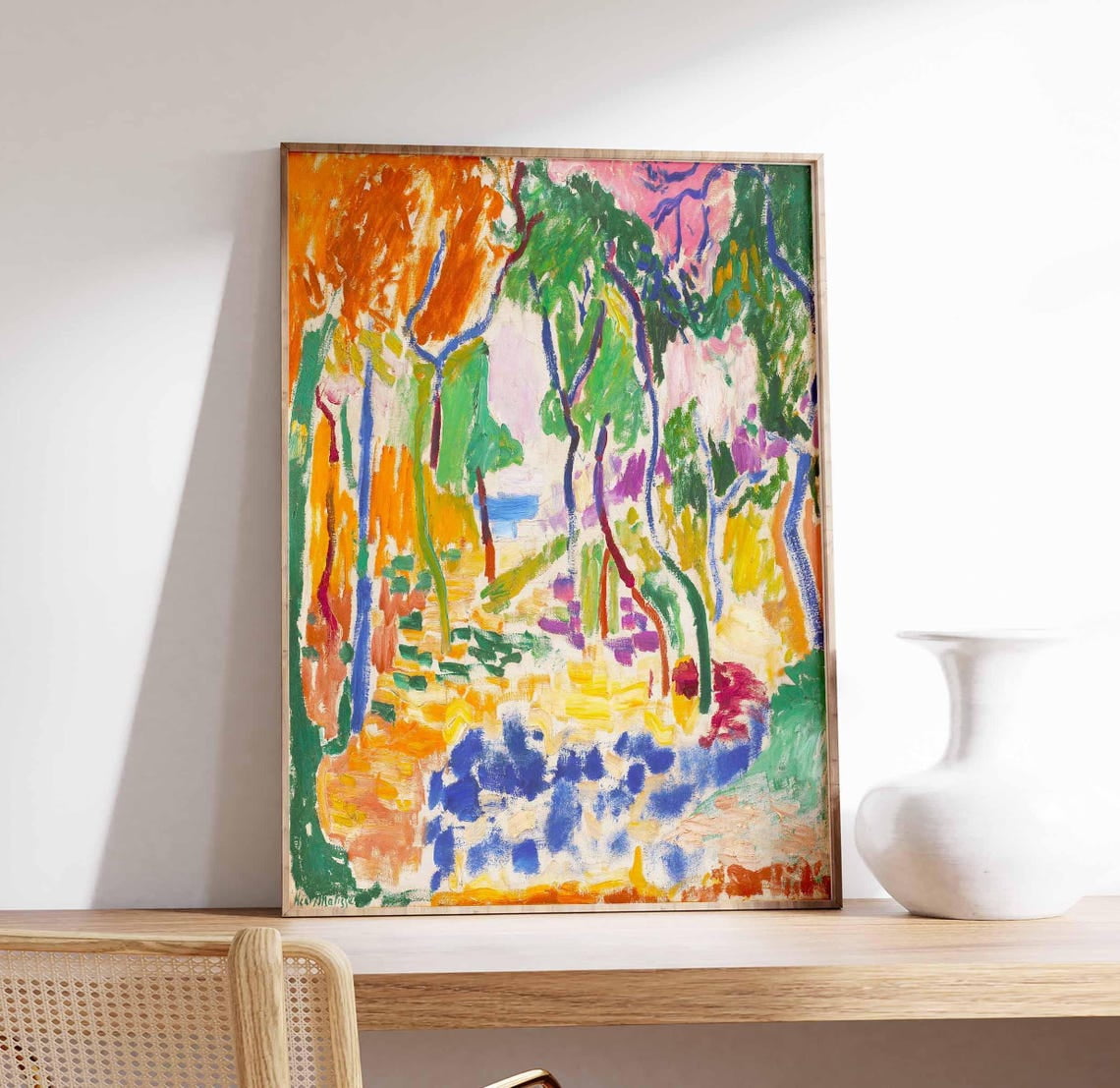 Henri Matisse Poster, Landscape At Collioure, Matisse Floral Print ...