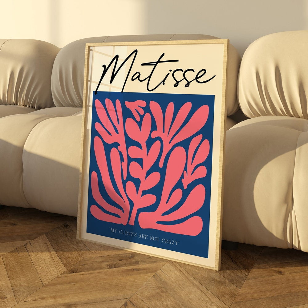 Henri Matisse Poster, Living Room Wall Art Print, Boho Art Print ...