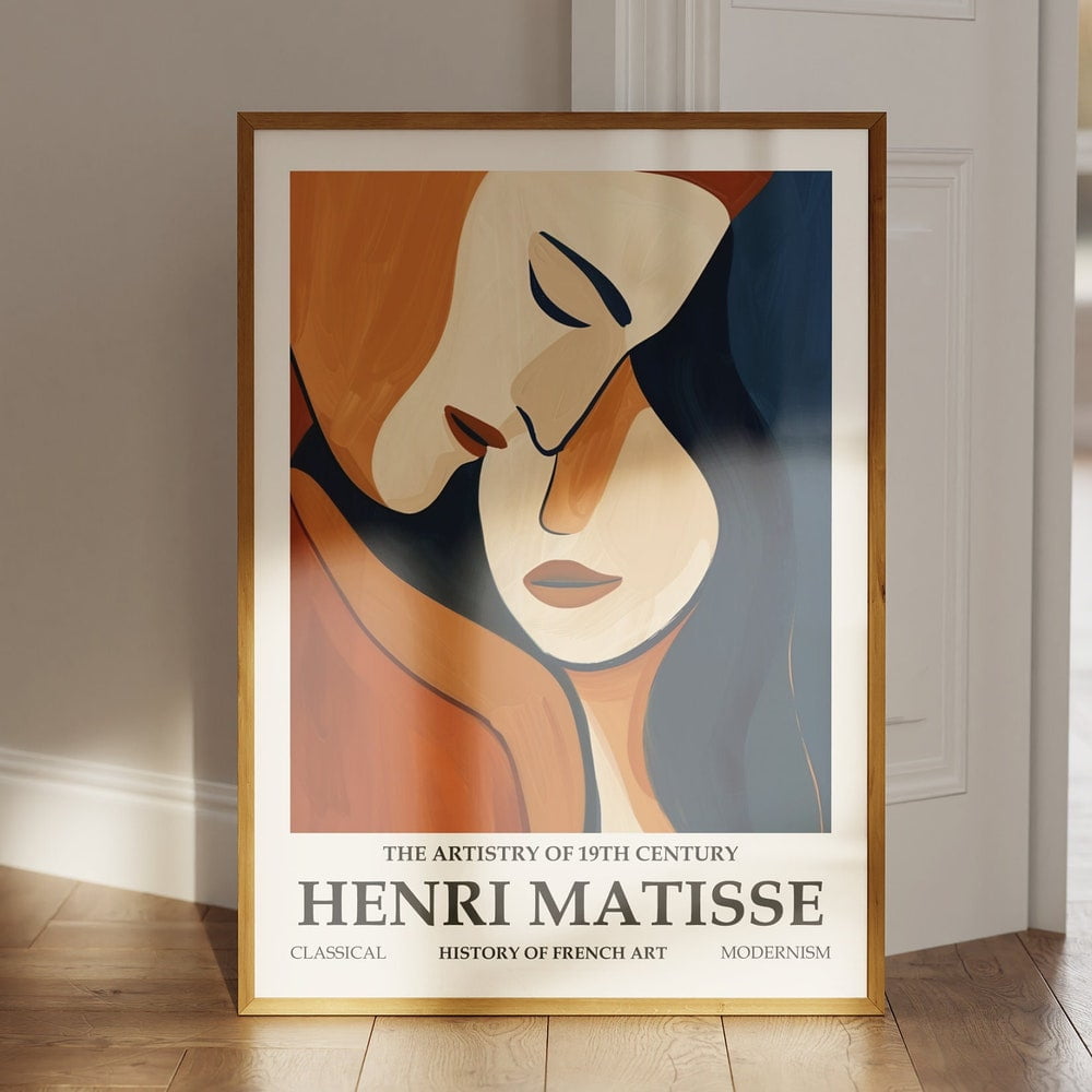 Henri Matisse Poster - Love, Colorful Wall Art As Henri Matisse Print ...