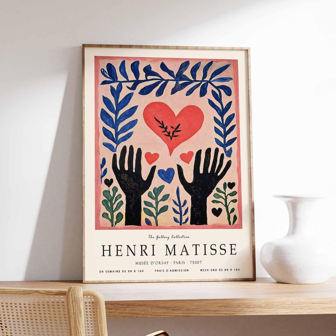 Henri Matisse Poster, Matisse Decor, Floral Wall Art, Boho Decor ...