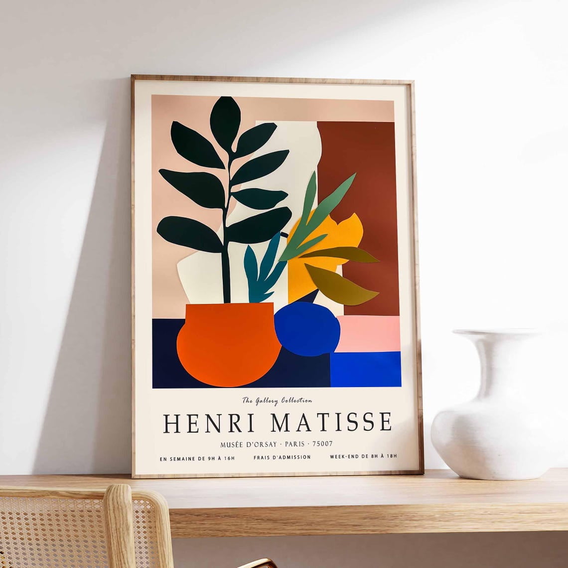 Henri Matisse Poster, Matisse Decor, Floral Wall Art, Boho Decor ...