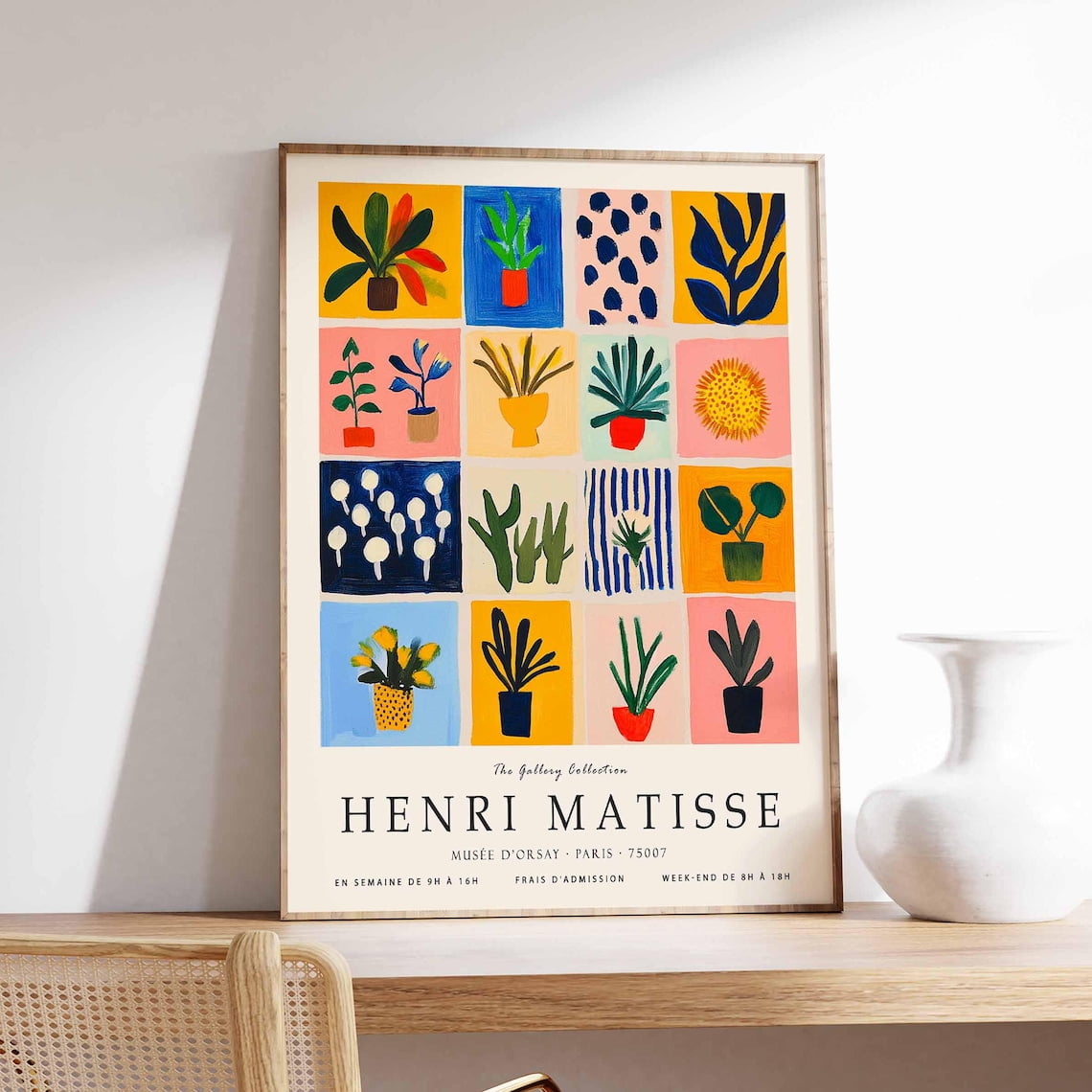 Henri Matisse Poster, Matisse Decor, Floral Wall Art, Boho Decor ...