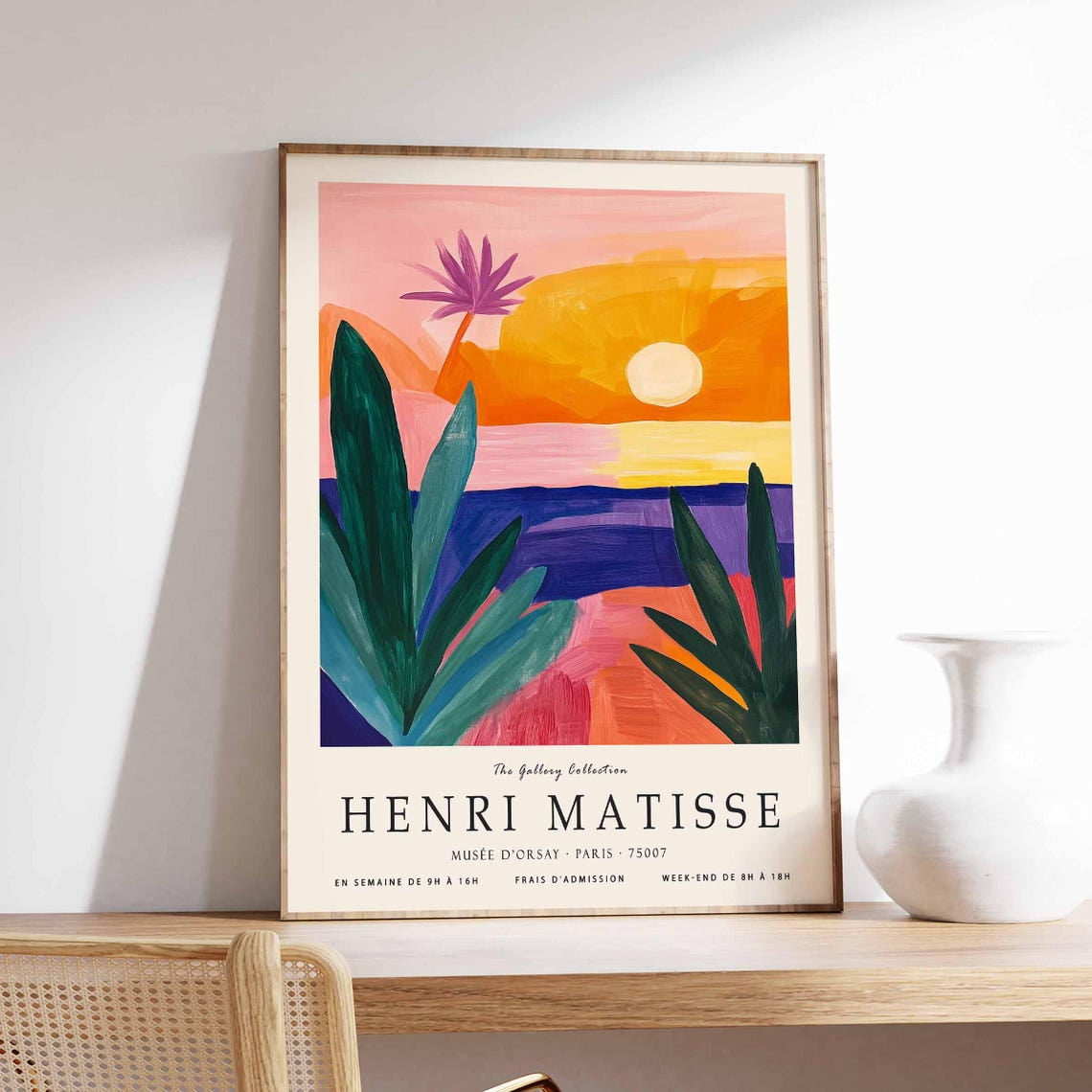 Henri Matisse Poster, Matisse Decor, Floral Wall Art, Boho Decor ...