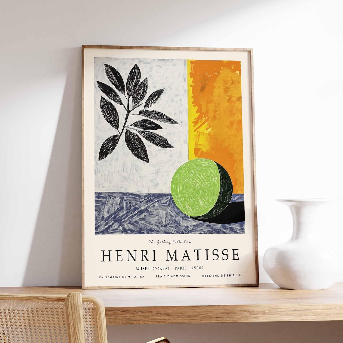 Henri Matisse Poster, Matisse Decor, Floral Wall Art, Boho Decor ...