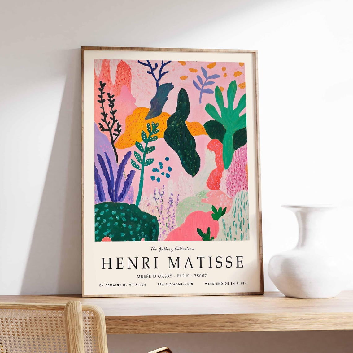 Henri Matisse Poster, Matisse Decor, Floral Wall Art, Boho Decor ...