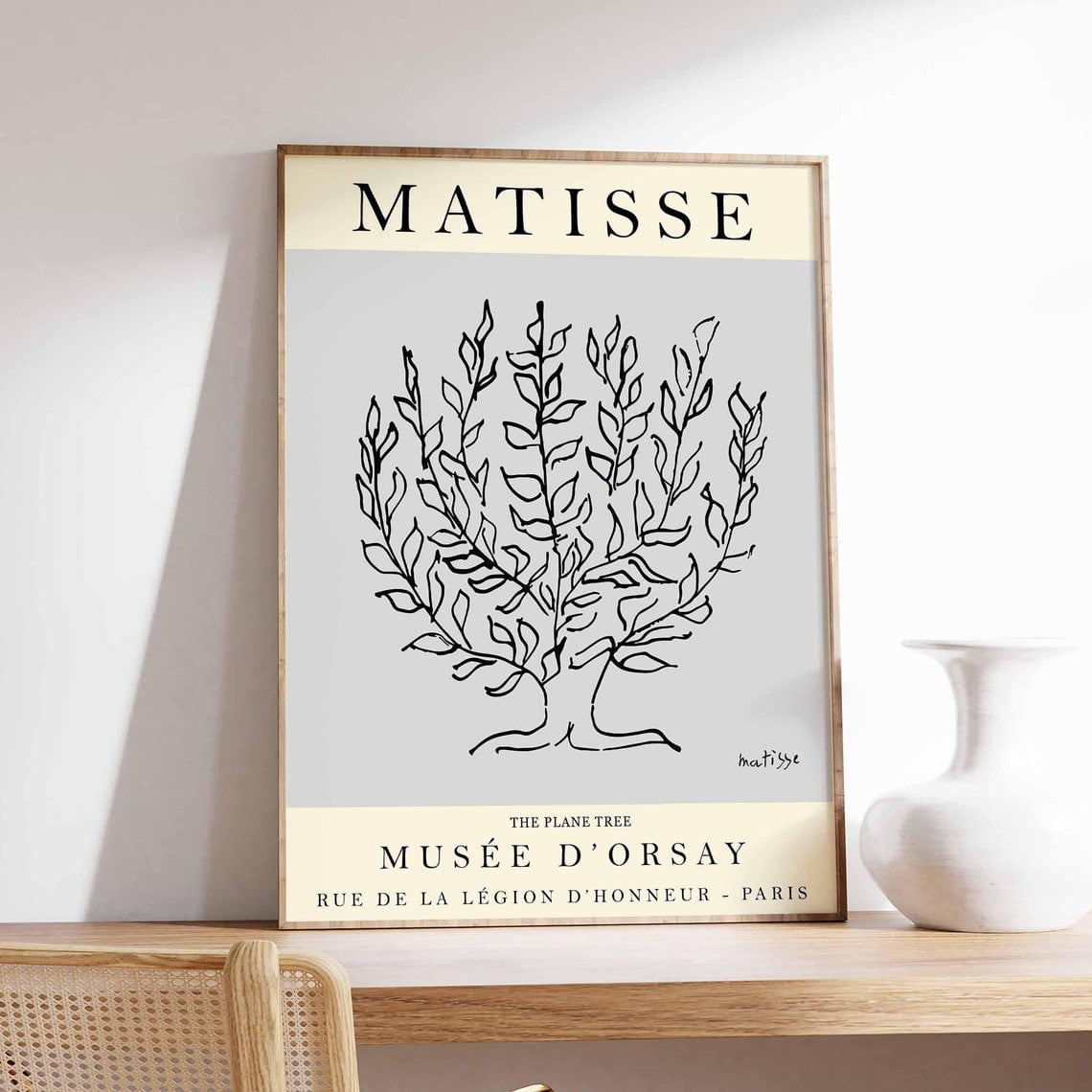 Henri Matisse Poster, Matisse Floral Print, Henri Matisse Exhibition ...