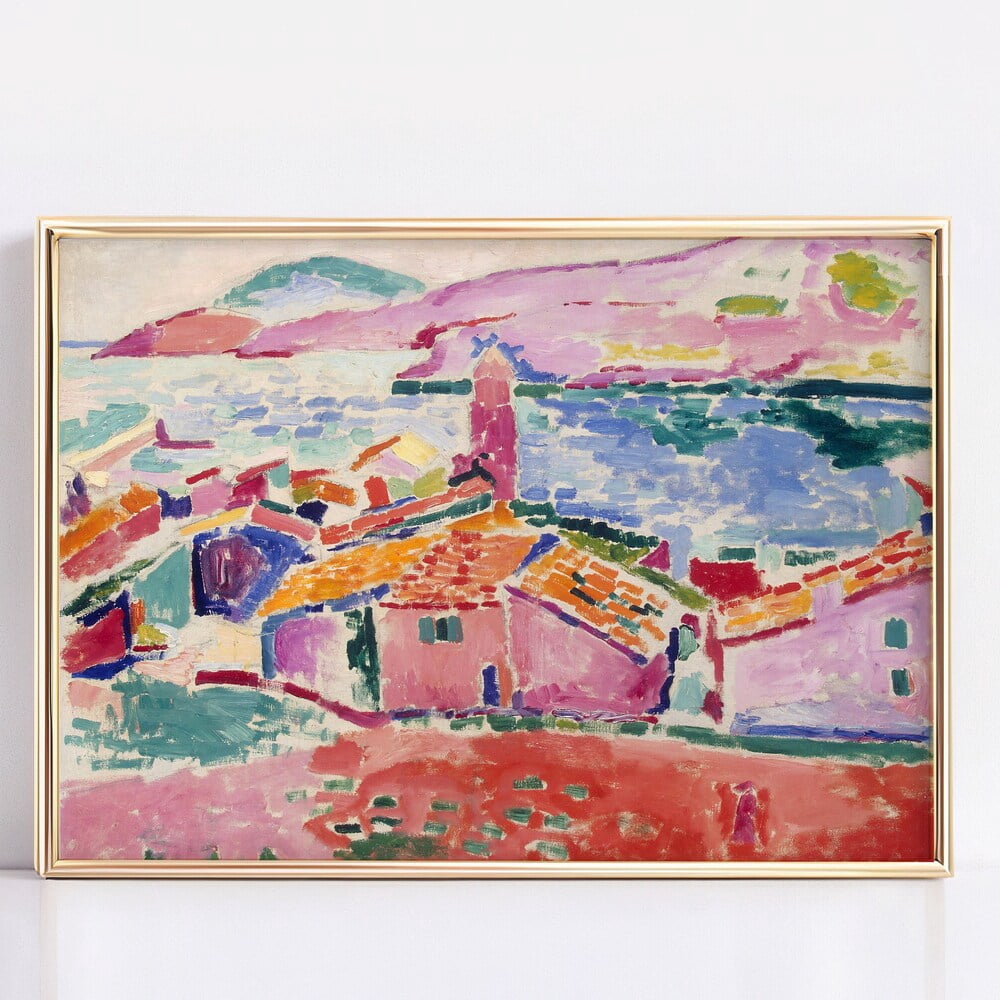 Henri Matisse Poster, Matisse View Of Collioure Poster, Exhibition ...