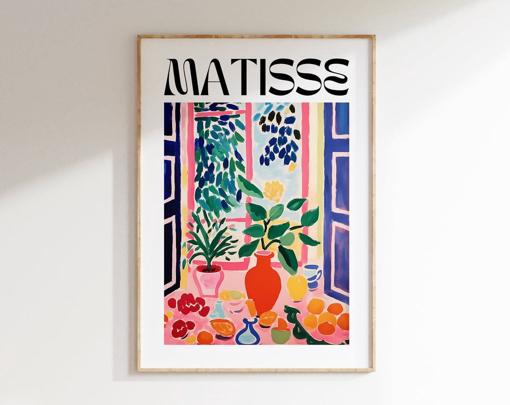 Henri Matisse Poster - Minimalist Wall Art, Matisse Mueseum Print ...