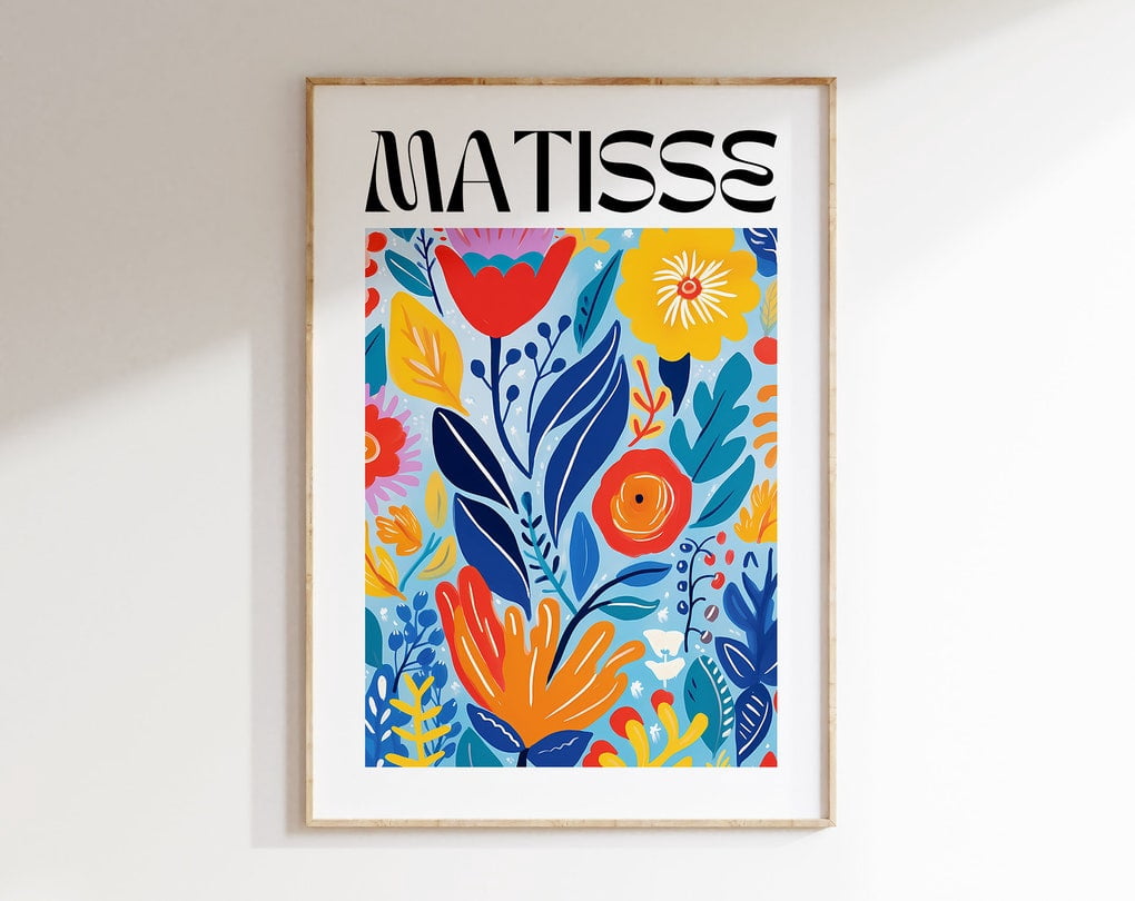 Henri Matisse Poster - Minimalist Wall Art, Matisse Mueseum Print ...