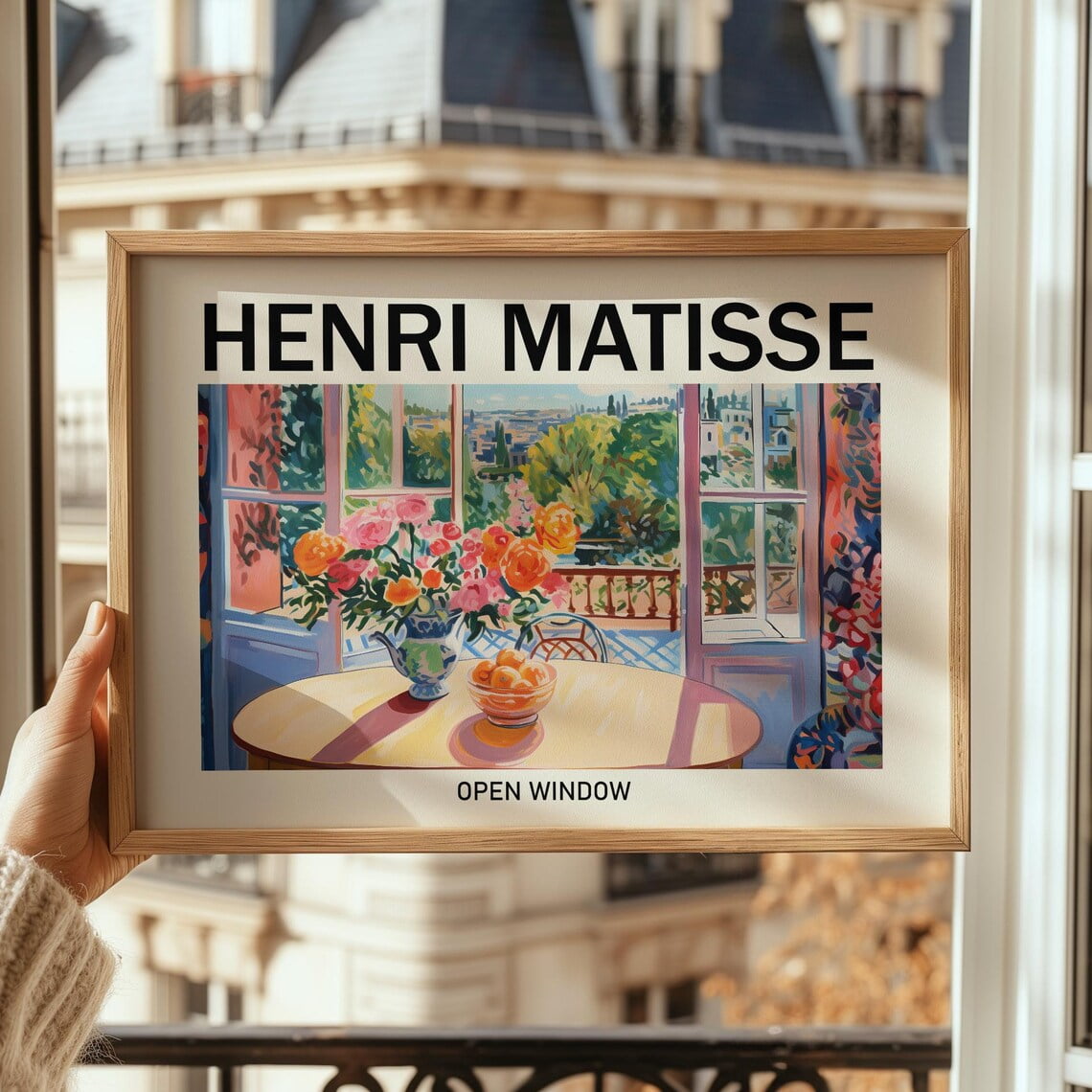 Henri Matisse Poster - Open Window - Colorful Wall Art As Matisse Print ...