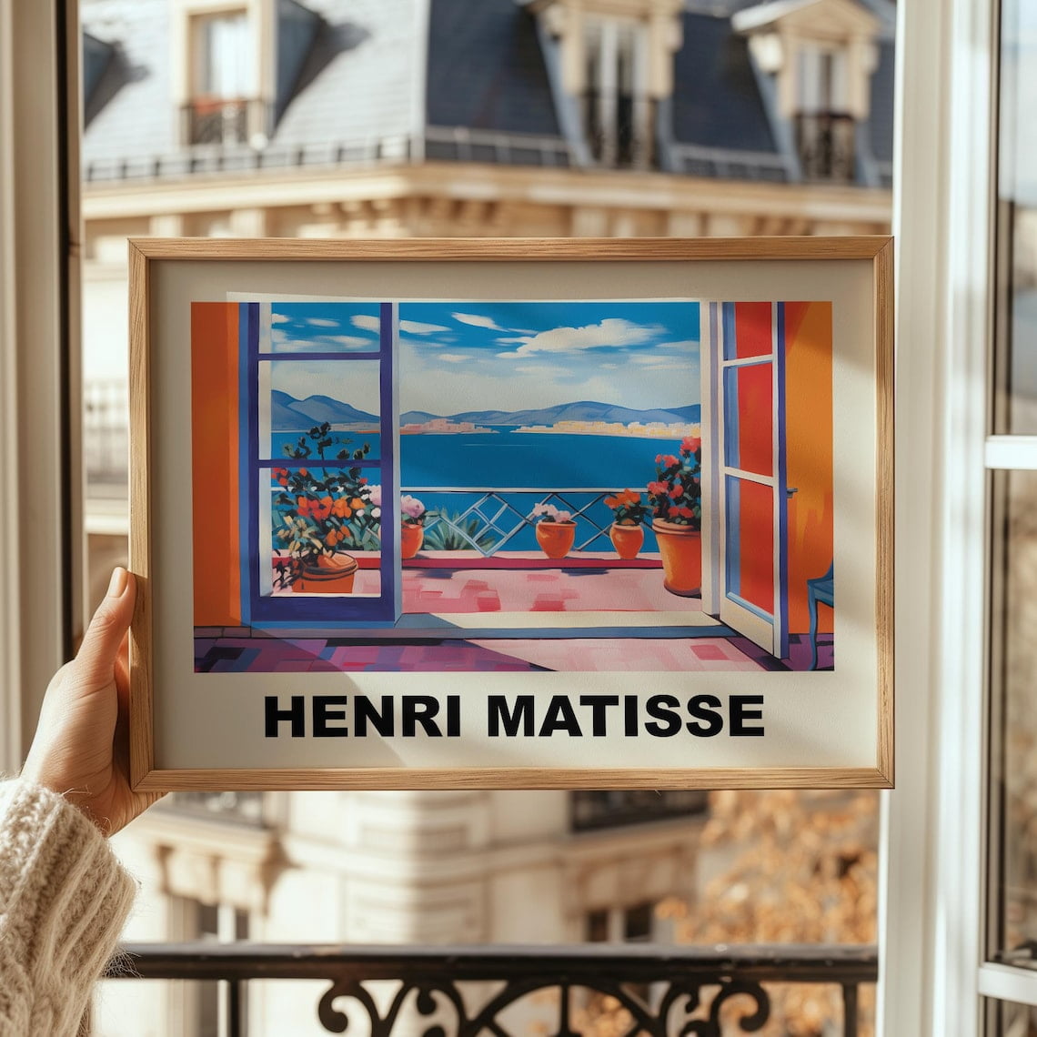 Henri Matisse Poster - Open Window - Colorful Wall Art As Matisse Print ...