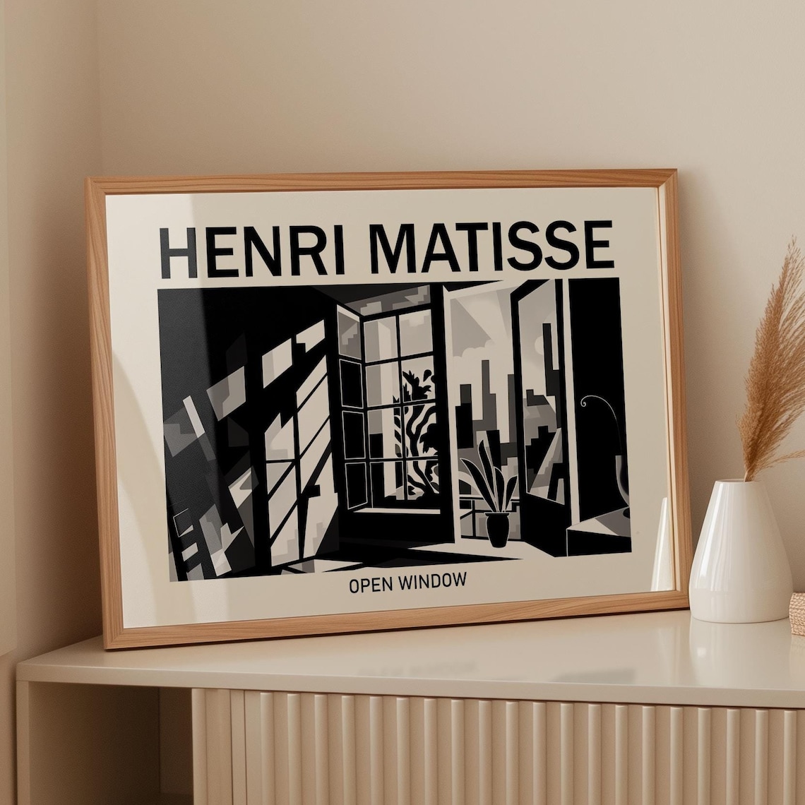 Henri Matisse Poster - Open Window - Colorful Wall Art As Matisse Print ...