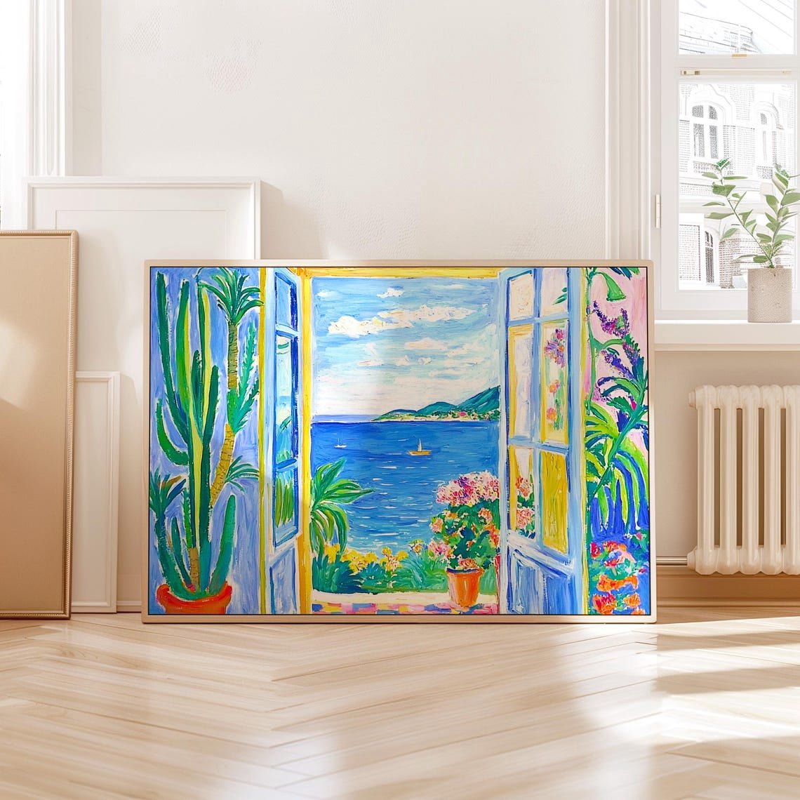 Henri Matisse Poster, The Open Window, Floral Poster, Summer Landscape ...