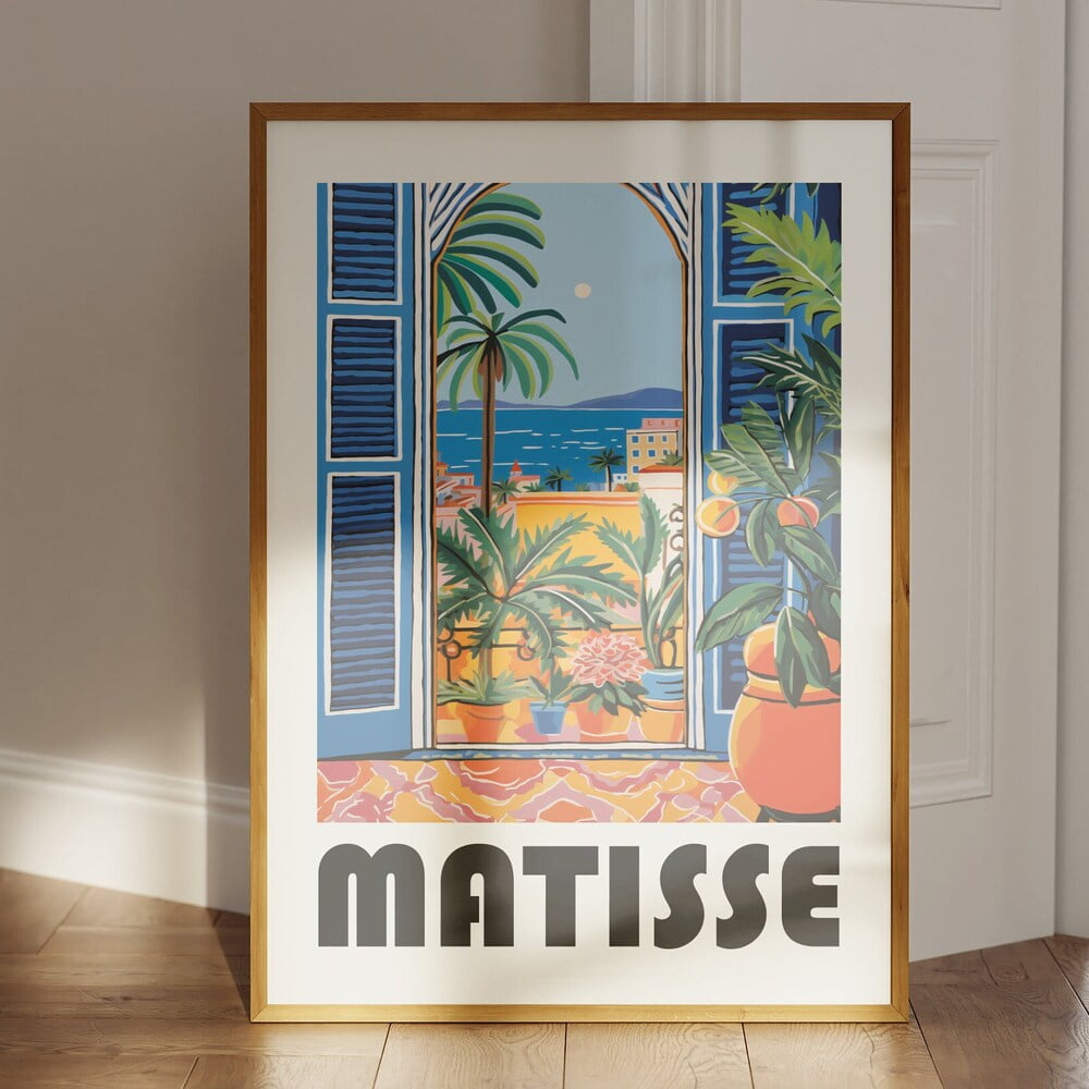 Henri Matisse Poster - Open Window - High-Quality Poster As Henri ...