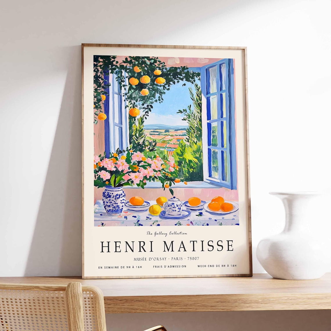 Henri Matisse Poster, The Open Window, Matisse Decor, Floral Wall Art ...
