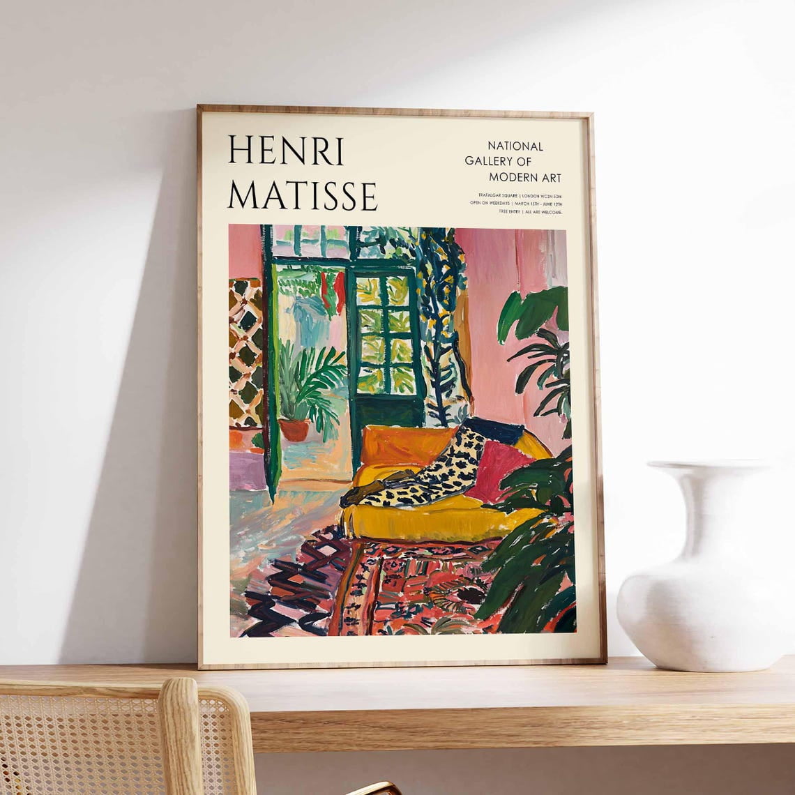 Henri Matisse Poster, The Open Window, Matisse Decor, Floral Wall Art ...