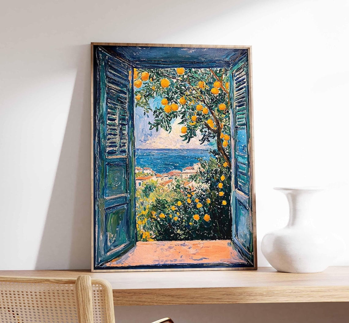 Henri Matisse Poster, The Open Window, Matisse Floral Print, Henri ...