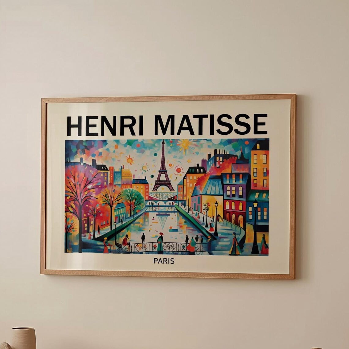 Henri Matisse Poster - Paris - Colorful Wall Art As Matisse Print ...