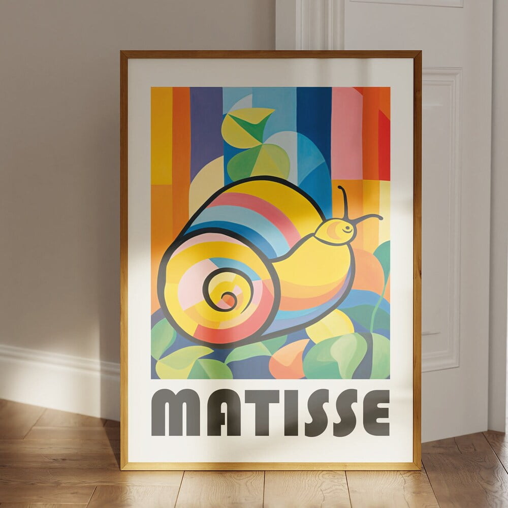 Henri Matisse Poster - The Snail - High-Quality Poster As Henri Matisse ...