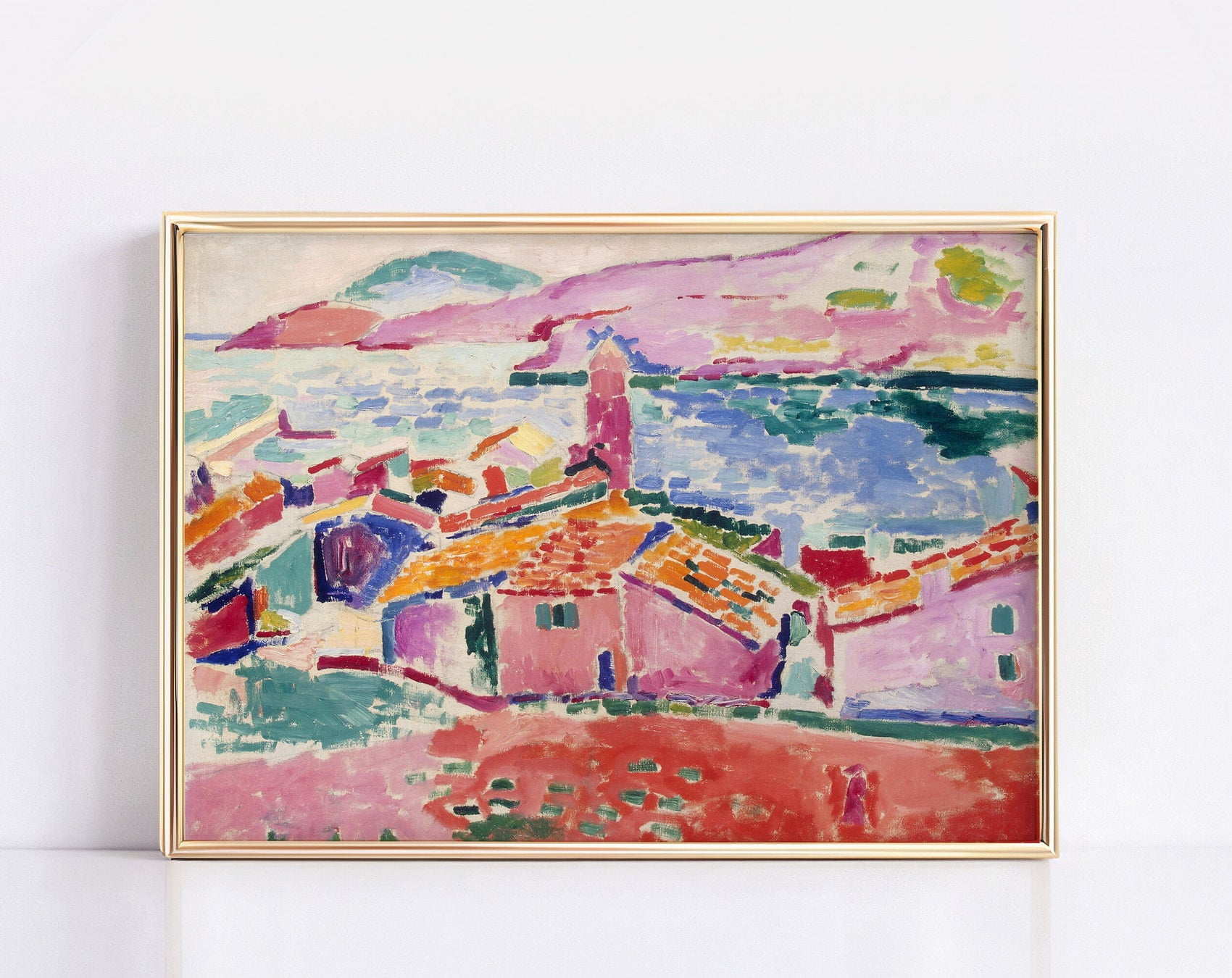 Henri Matisse Poster, Matisse View of Collioure poster, Exhibition ...