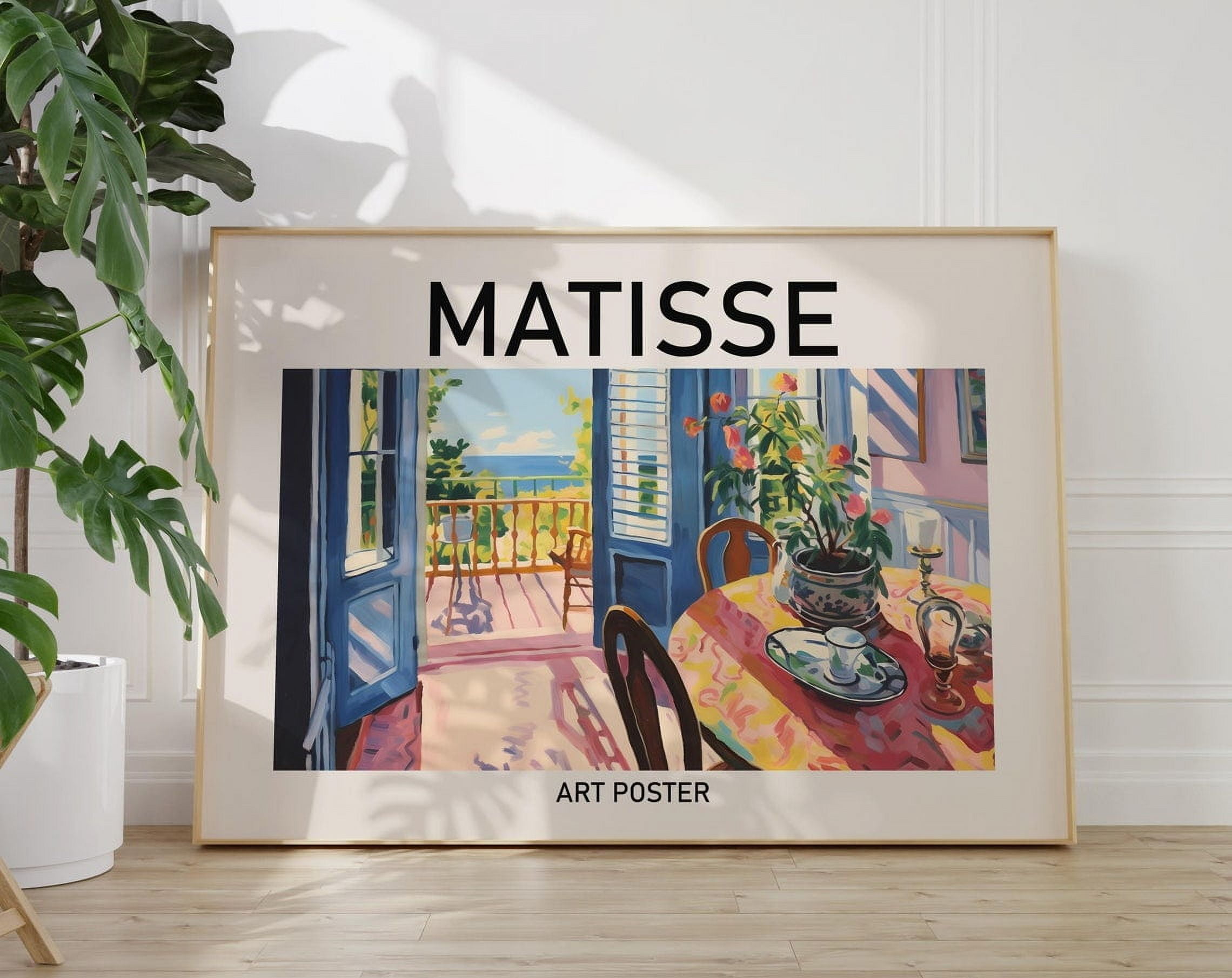 Henri Matisse Poster - Window - Aesthetic Wall Art As Colorful Matisse ...