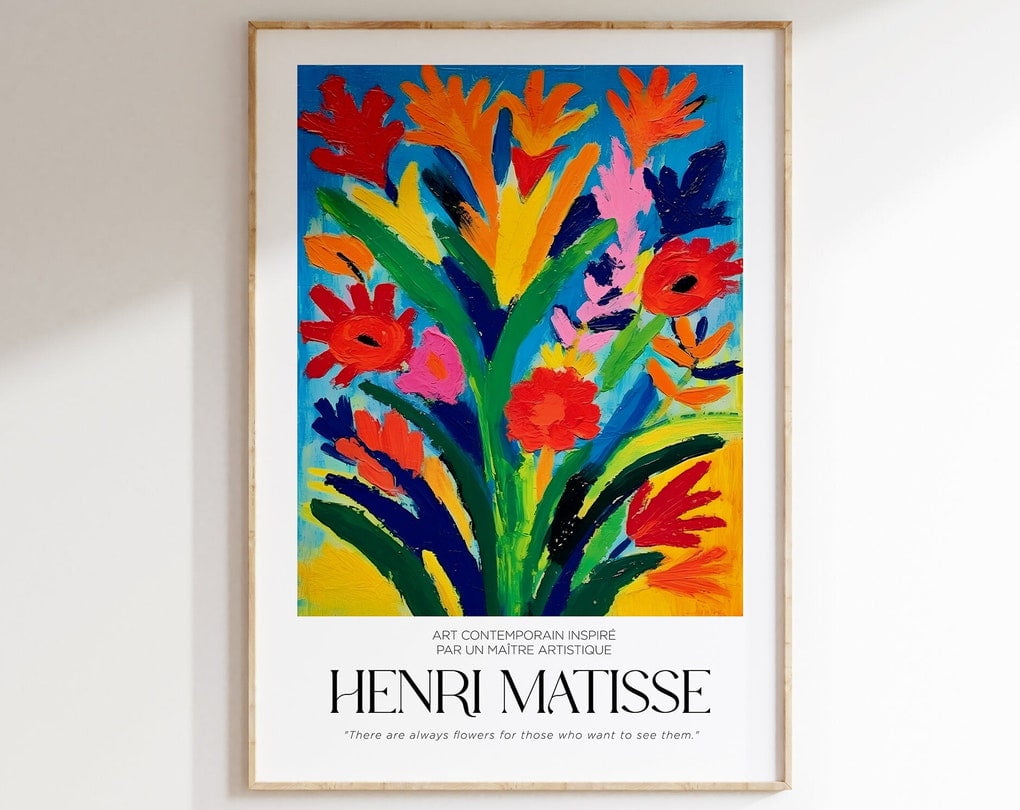 Henri Matisse Print - Aesthetic Matisse Poster For Modern Gallery ...
