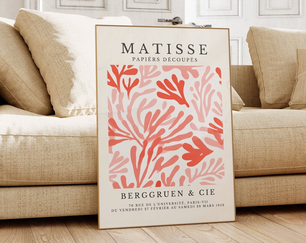 Henri Matisse Print - Aesthetic Matisse Poster For Modern Gallery ...
