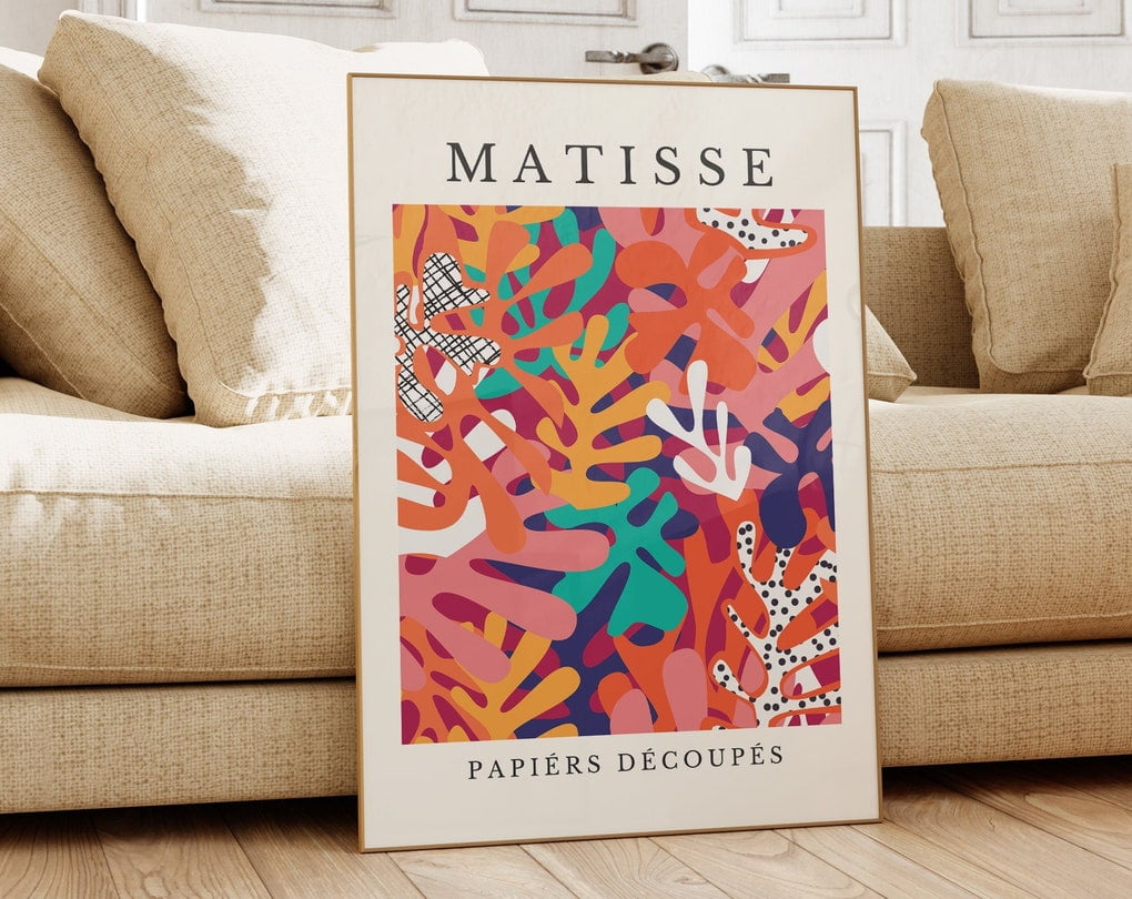 Henri Matisse Print - Aesthetic Matisse Poster For Modern Gallery ...