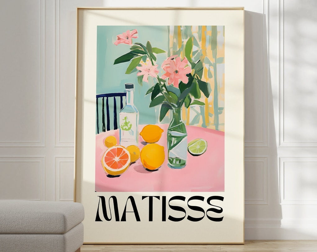 Henri Matisse Print - Aesthetic Matisse Poster For Modern Gallery ...